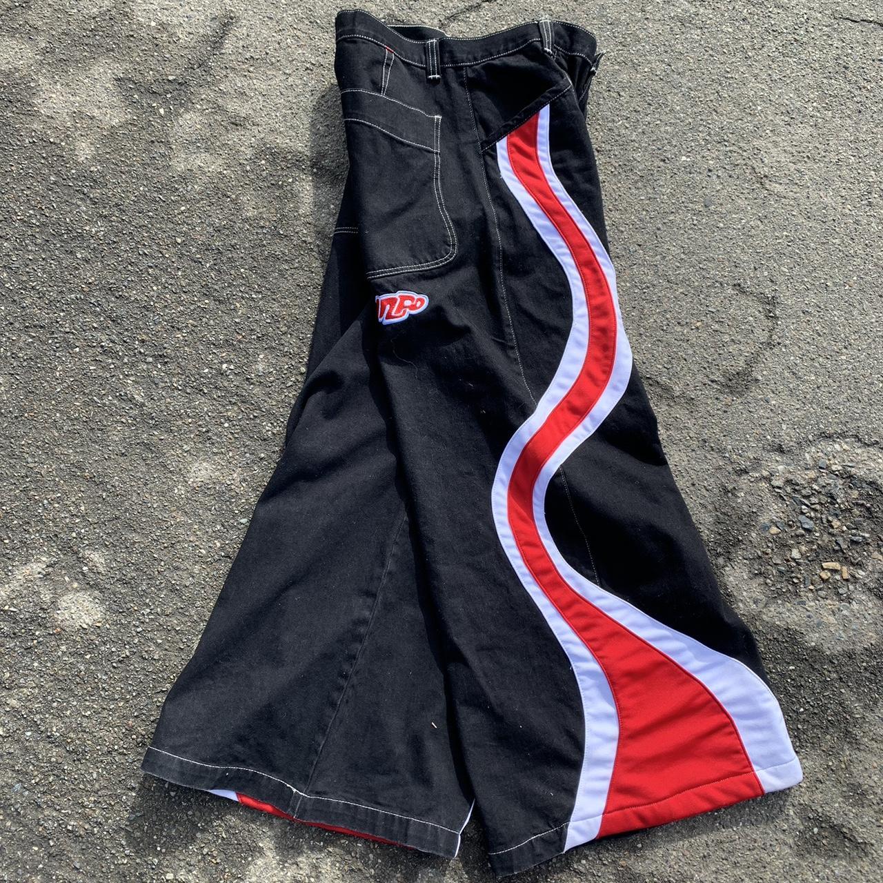 insane 90s pair of jnco hypnotix 17” leg... - Depop