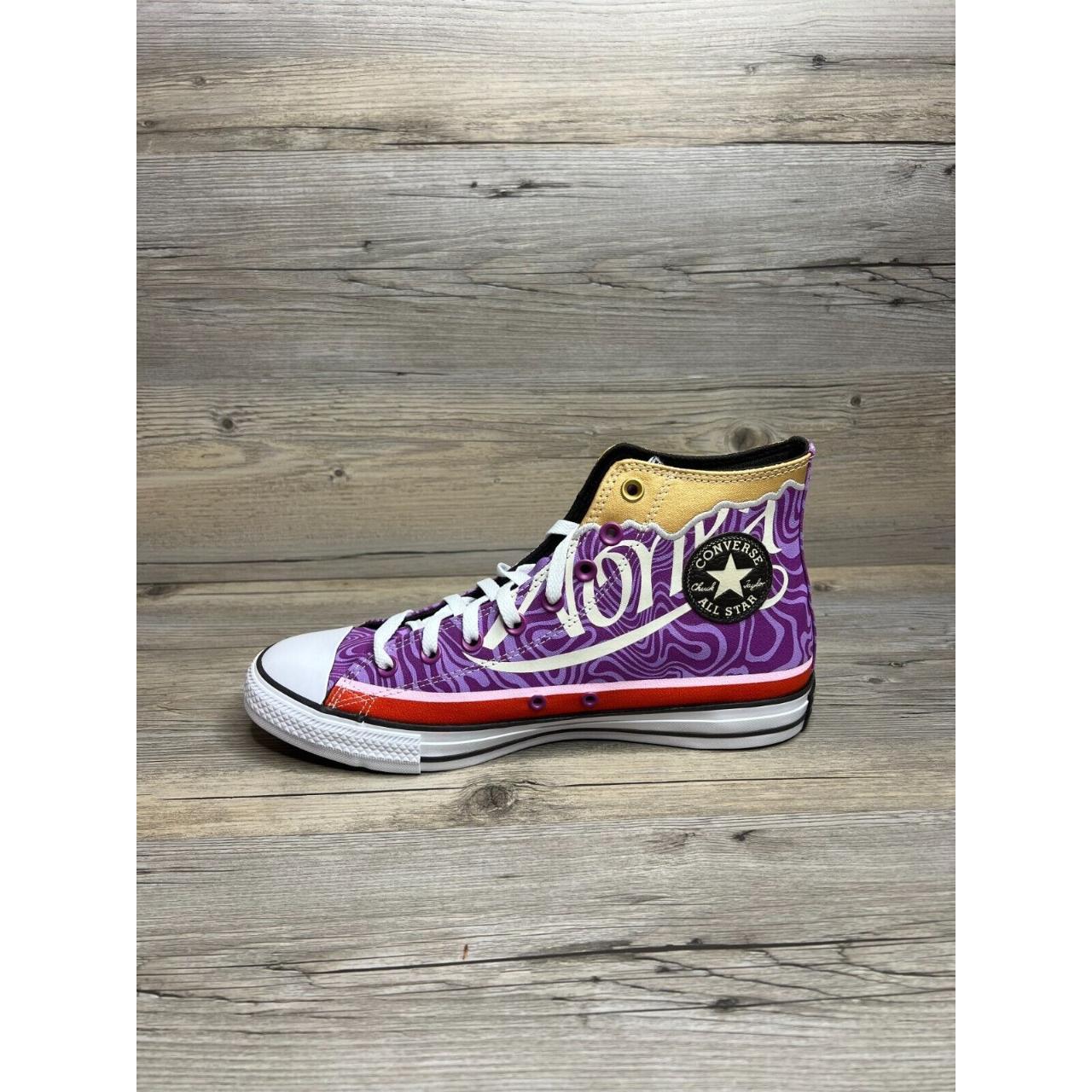 Converse Chuck Taylor All Star Hi Willy Wonka Swirl... - Depop