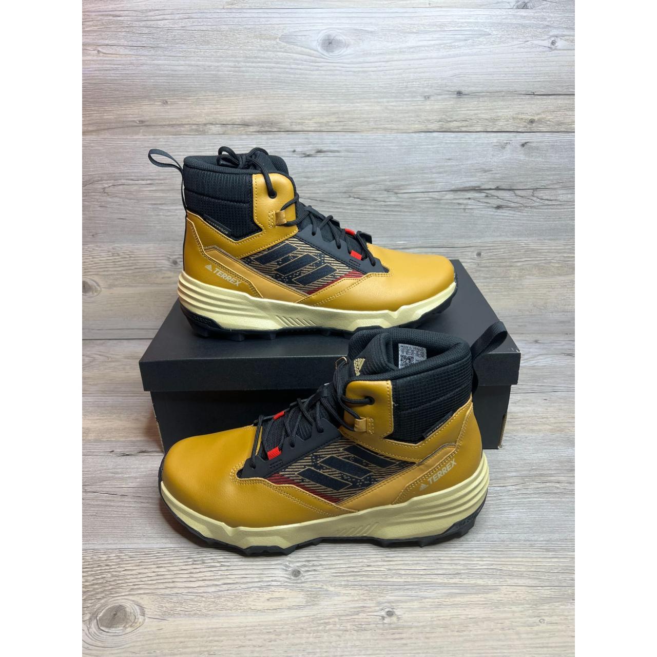 adidas TERREX Unity Leather Mid RAIN RDY Mens Size... - Depop