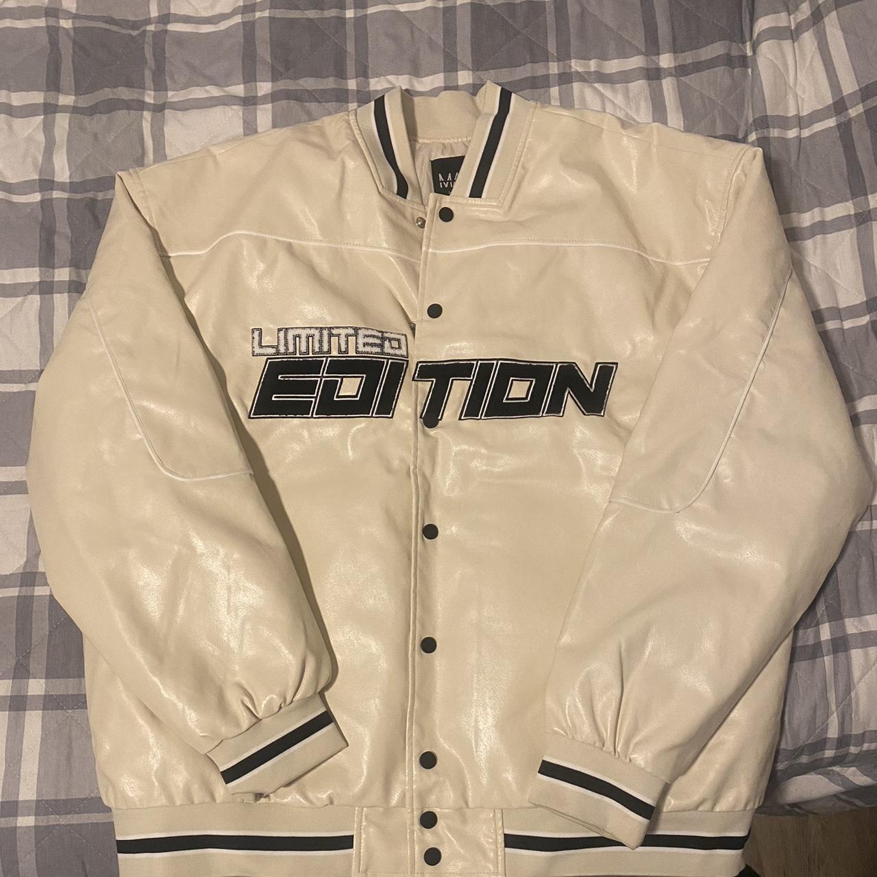 Boohoo Man Limited Edition Varsity Jacket Brand... - Depop