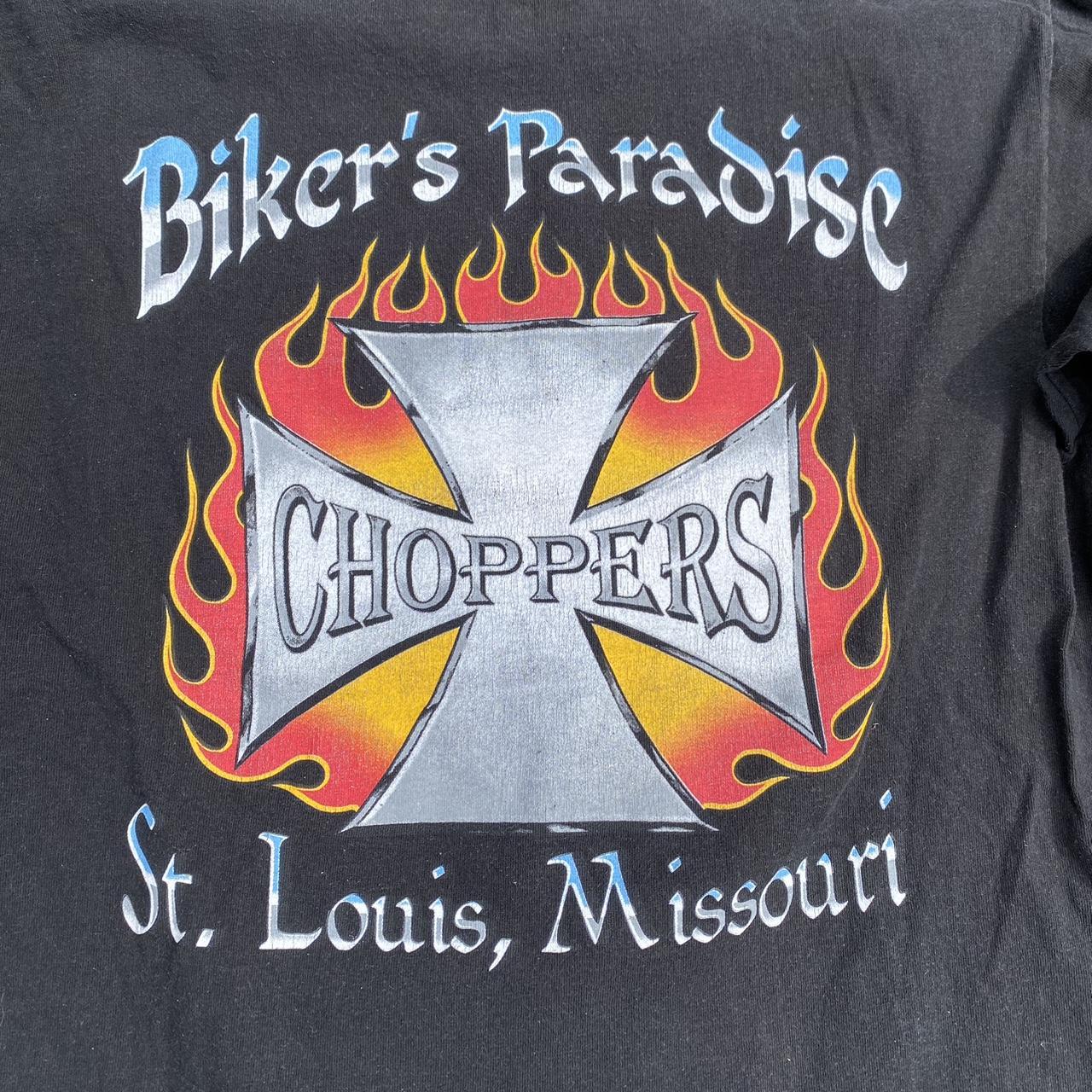 -vintage west coast choppers long sleeve shirt -Size... - Depop