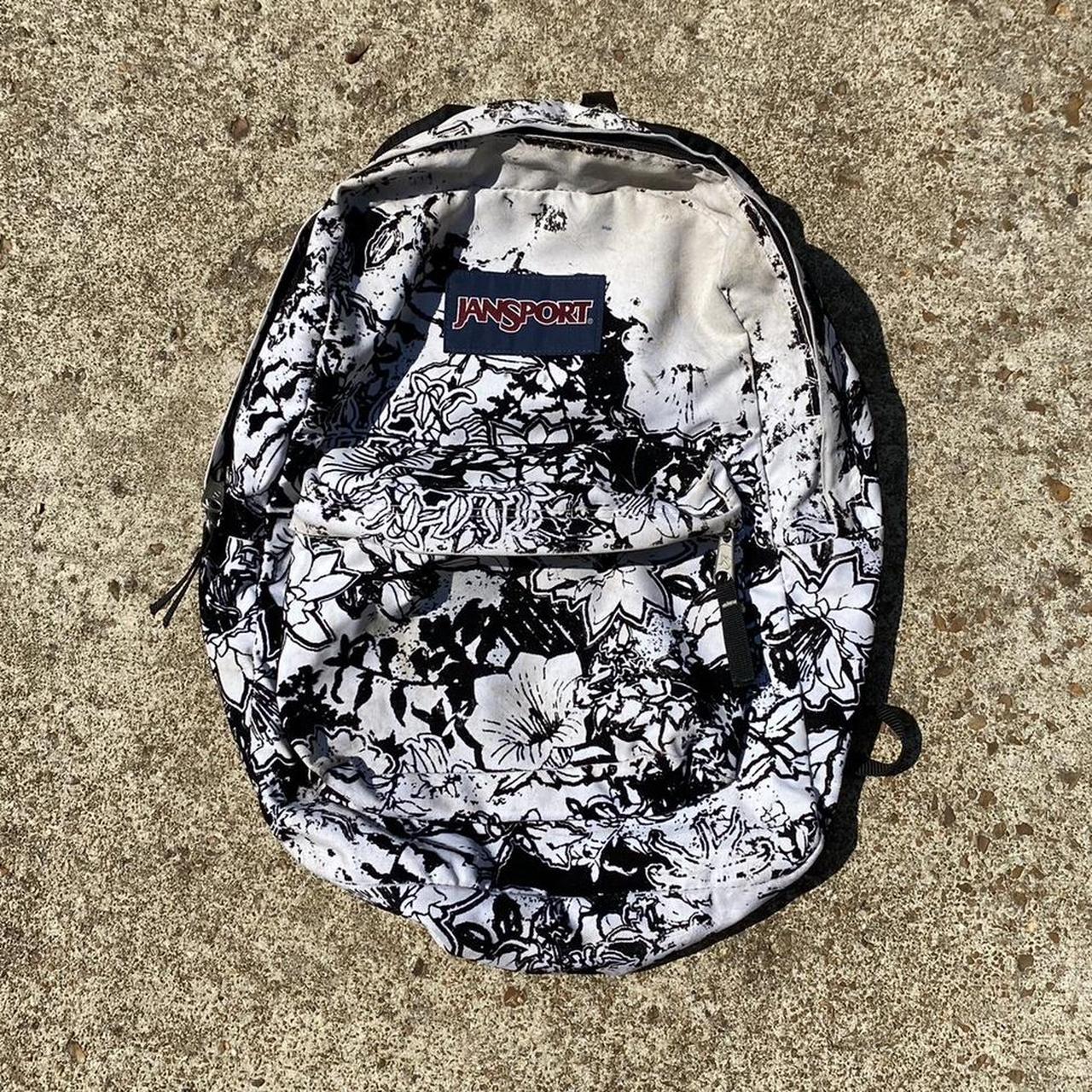 -Y2k affliction type jansport backpack -good... - Depop