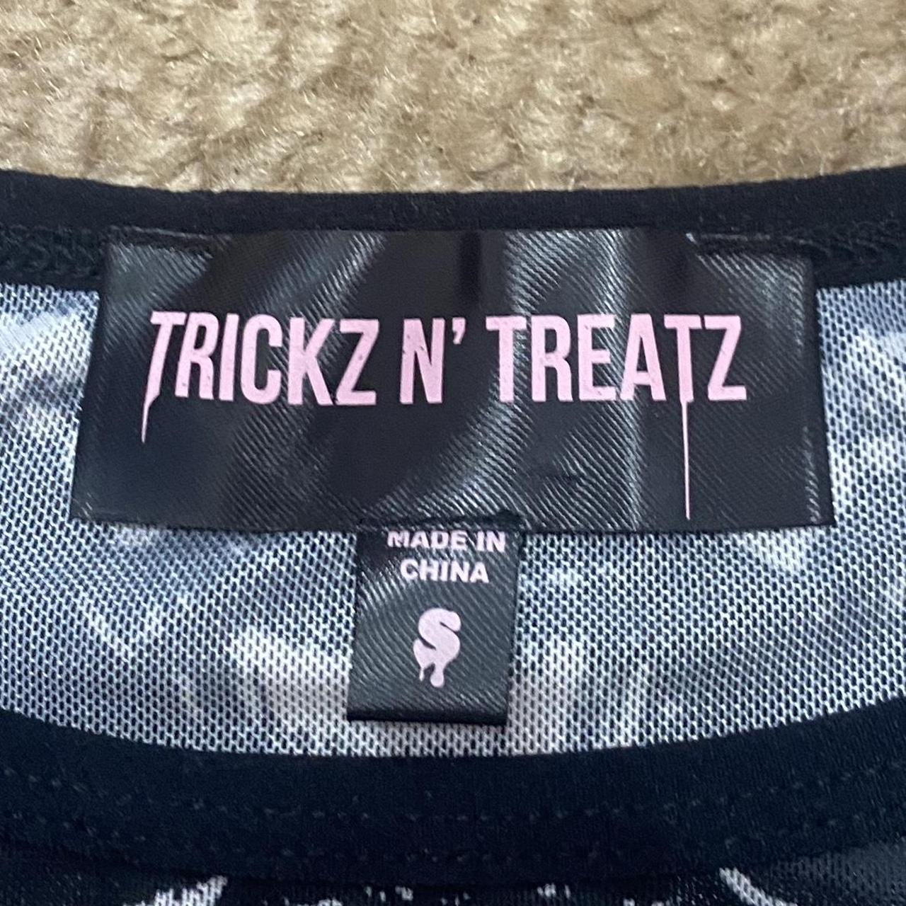 Dolls Kill - Skeleton Mesh Top - from Trickz N’... - Depop