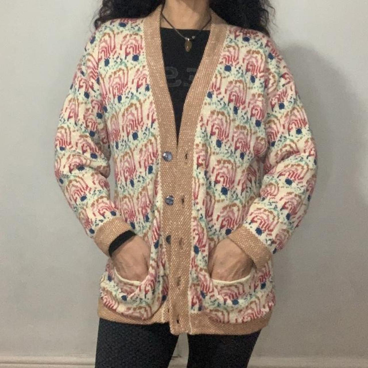 Vintage preppy Penny Plain thick lined oversized... - Depop