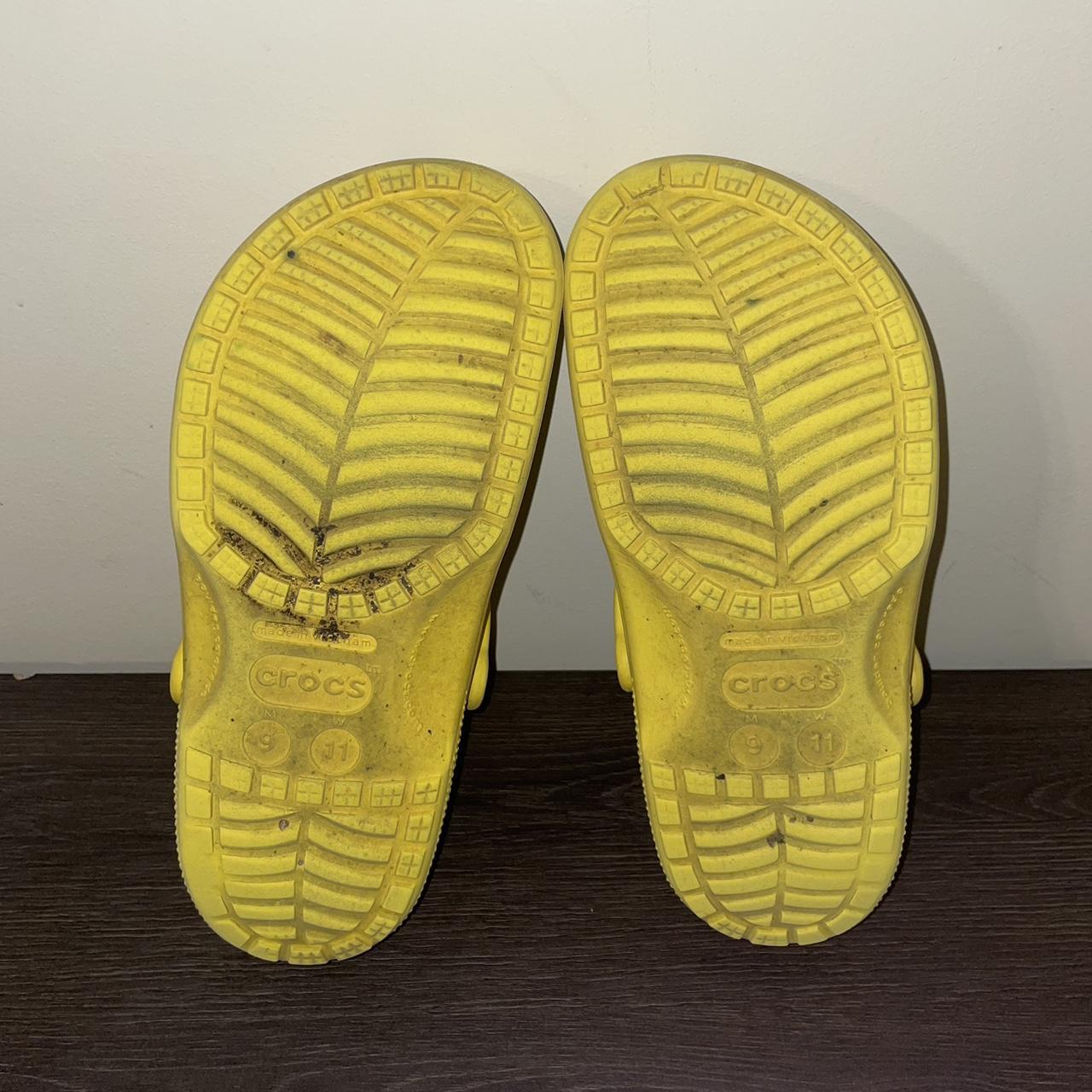 Crocs Men's Yellow Clogs | Depop
