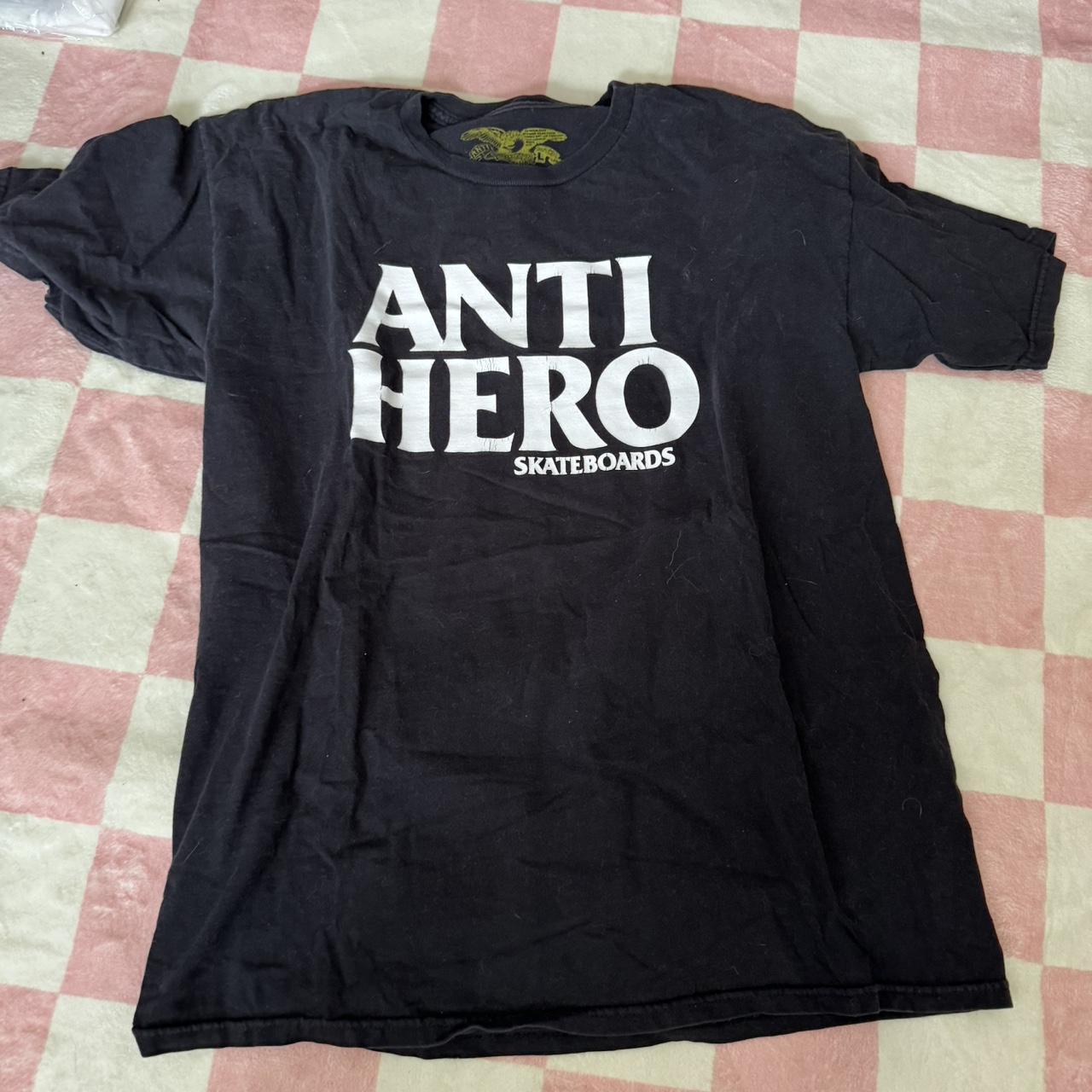 Anti hero Logo tee #skate #antihero #dlxsf #yup - Depop
