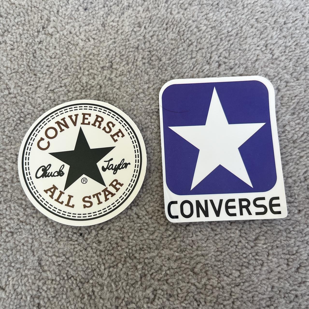 CONVERSE STICKER PACK Legit Converse sticker duo... - Depop
