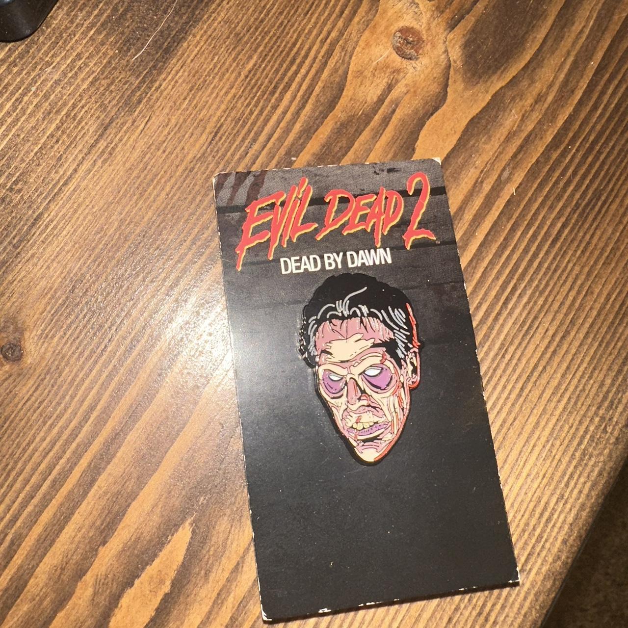 Evil Dead pin by Trick or Treat studios. Never worn... - Depop