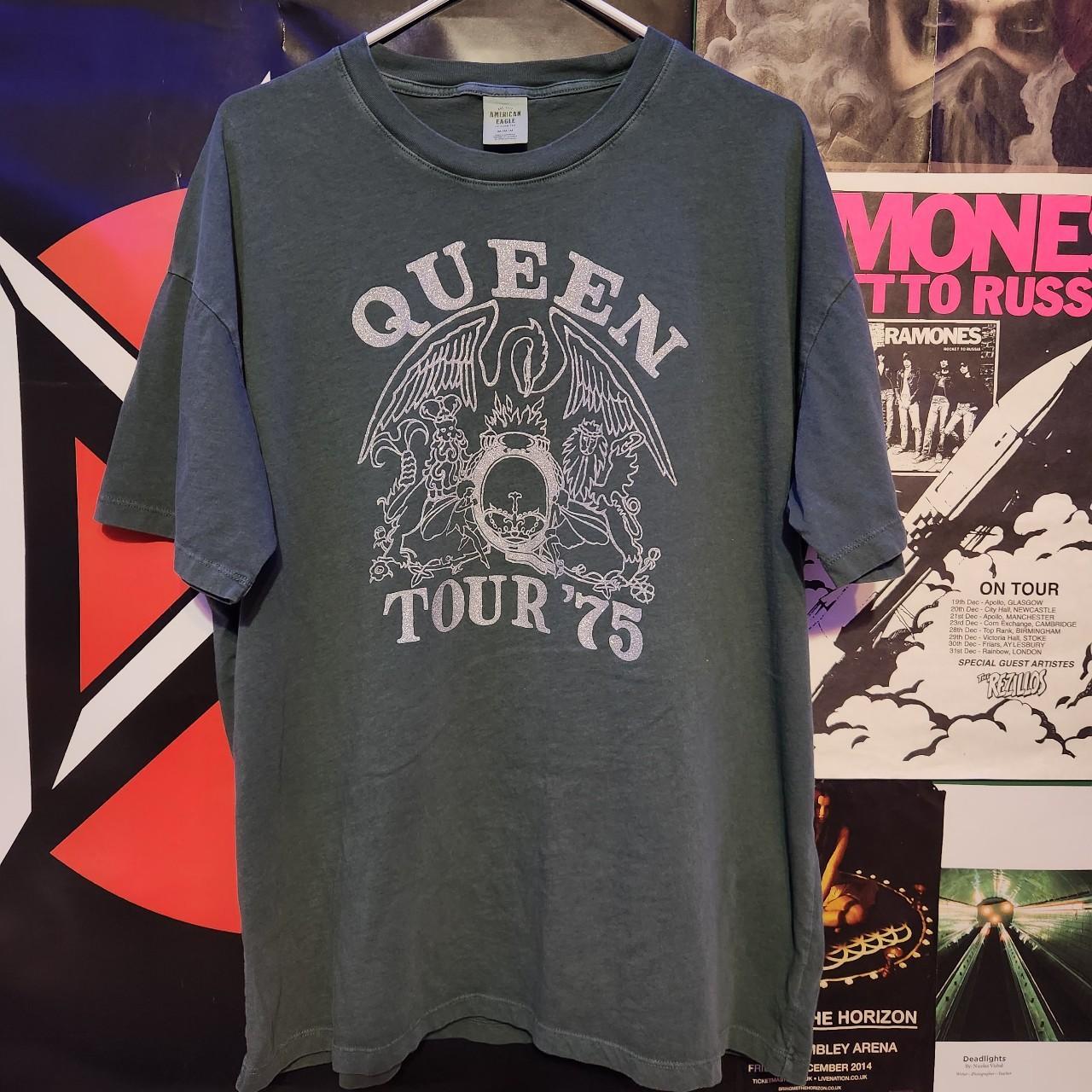 Queen band tee american eagle size medium #queen... - Depop