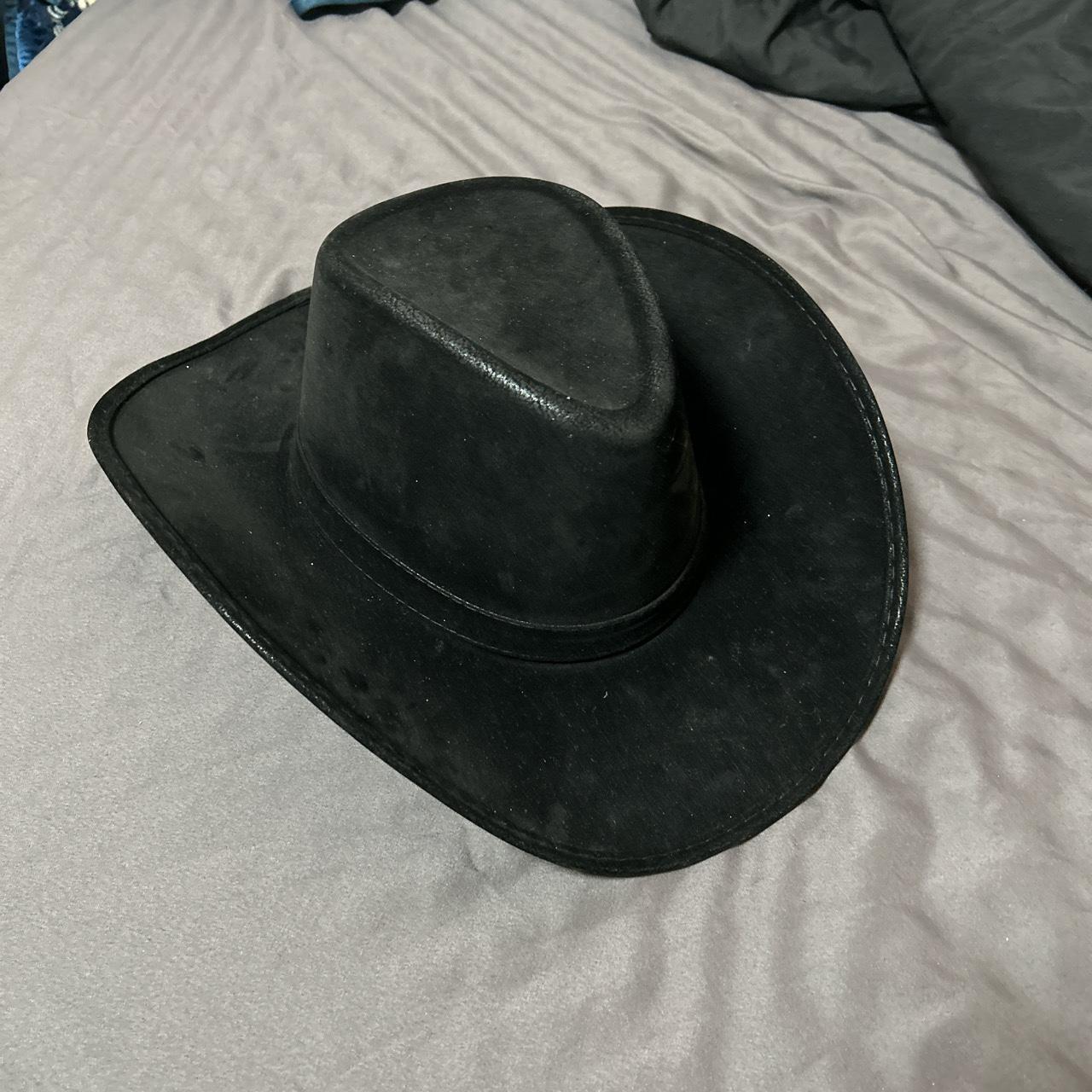 Cowboy hat worn once from spirit halloween - Depop