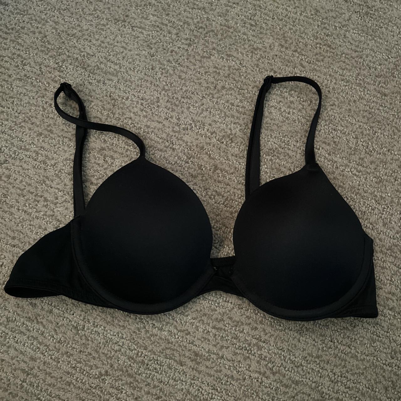 PINK black bra size 32 A - Depop