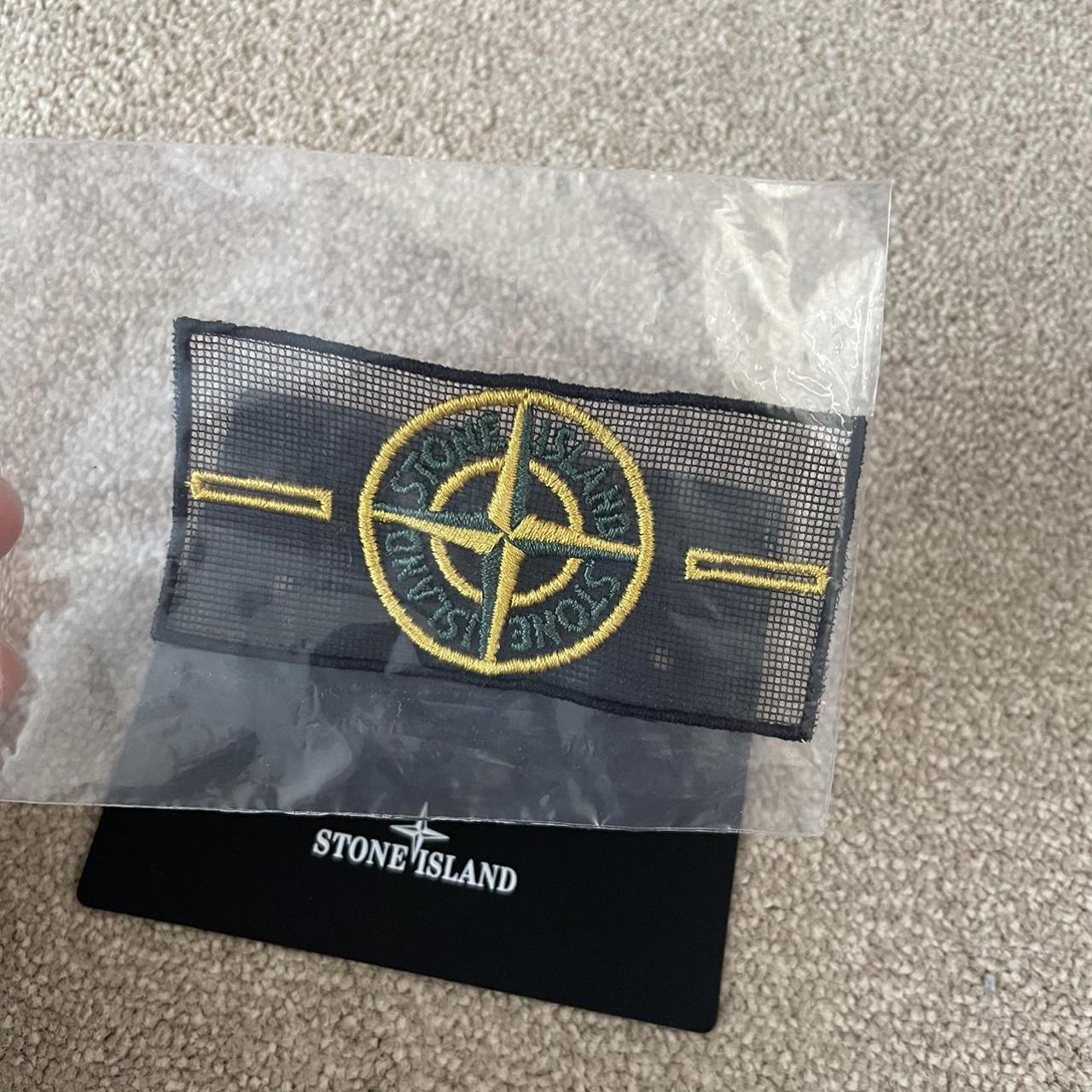 Stone island MESH badge. Very rare. adult size x1... - Depop
