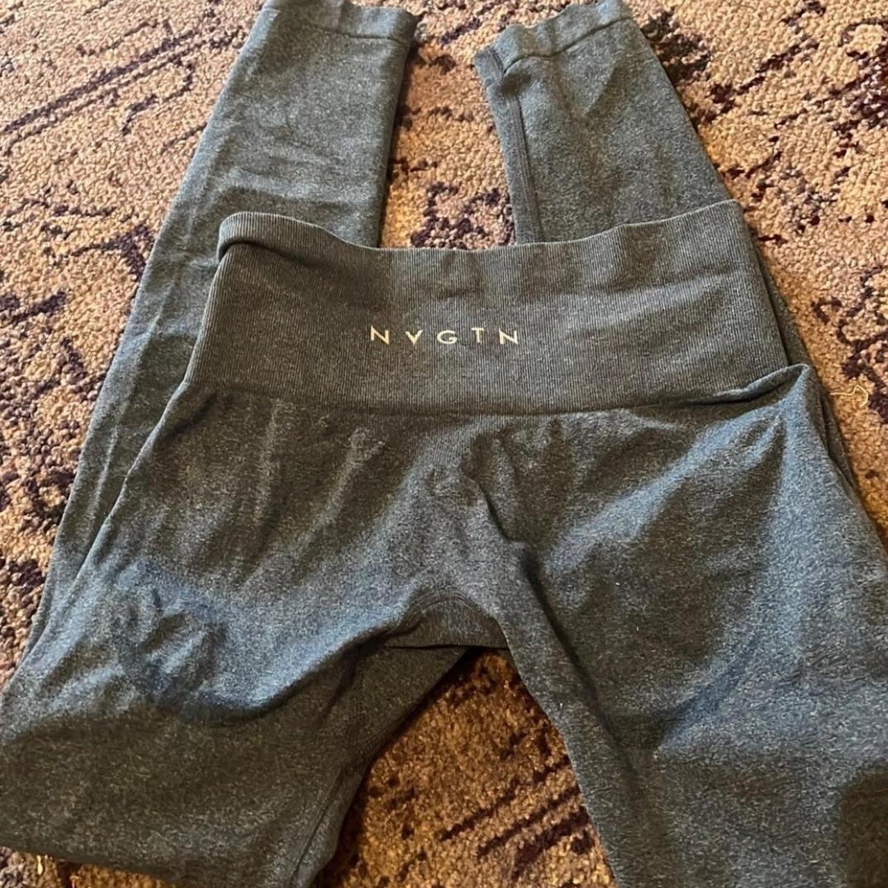 Nvgtn Slate Blue Contour Leggings Good Condition Depop