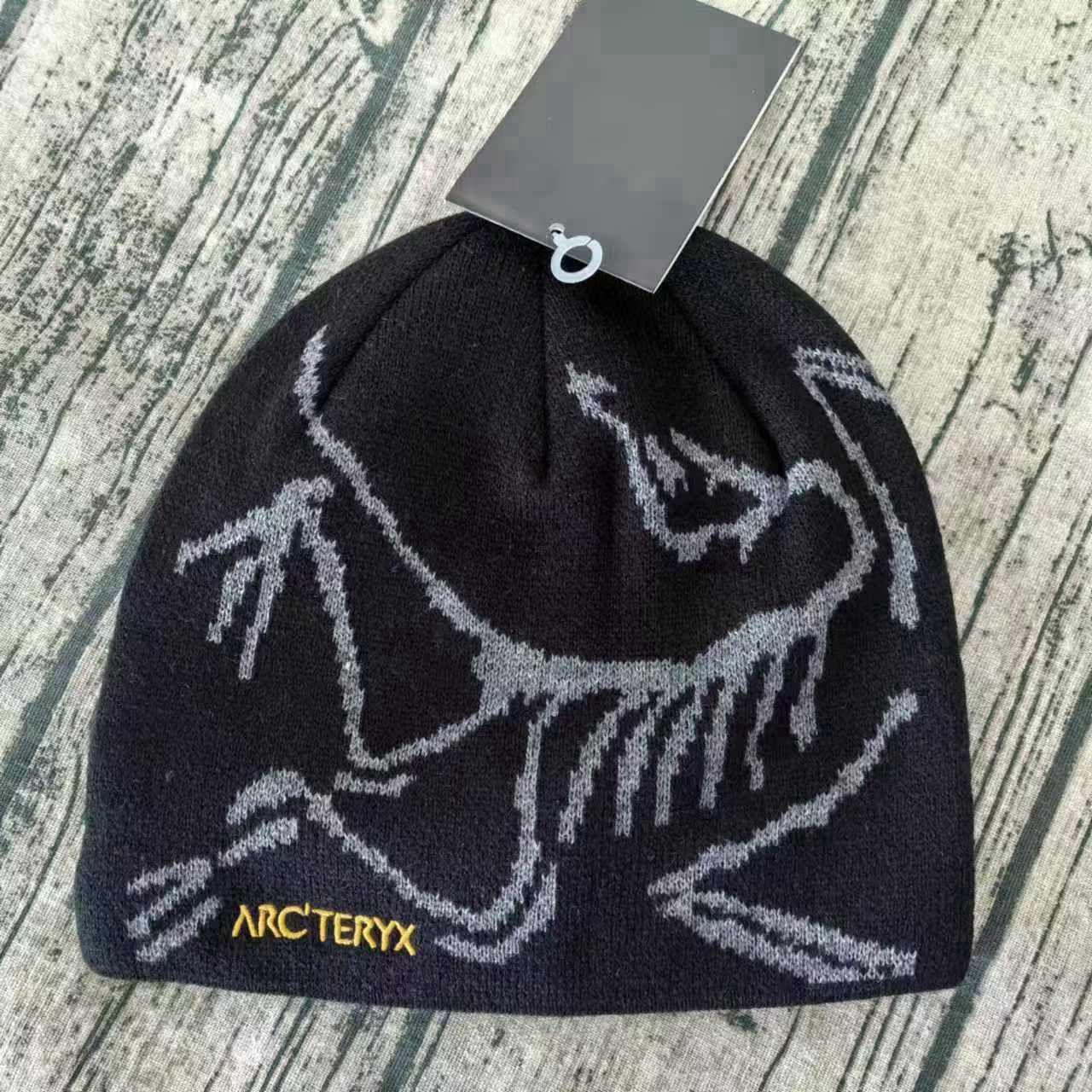 Arc'teryx Black Knit Hat Men's and Women's Cold... - Depop
