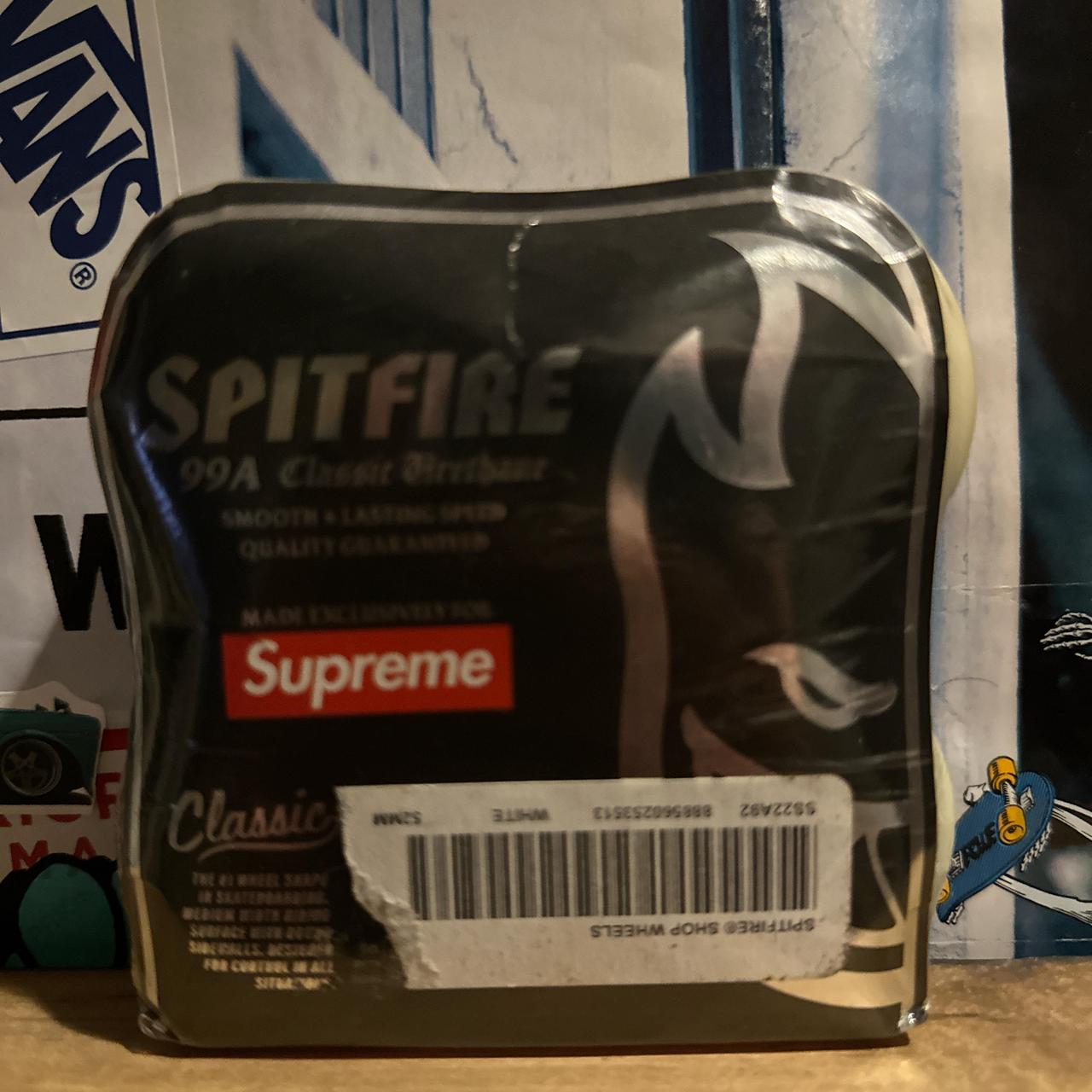 Supreme x spitfire standard shaped 52mm wheel Brand... | Depop