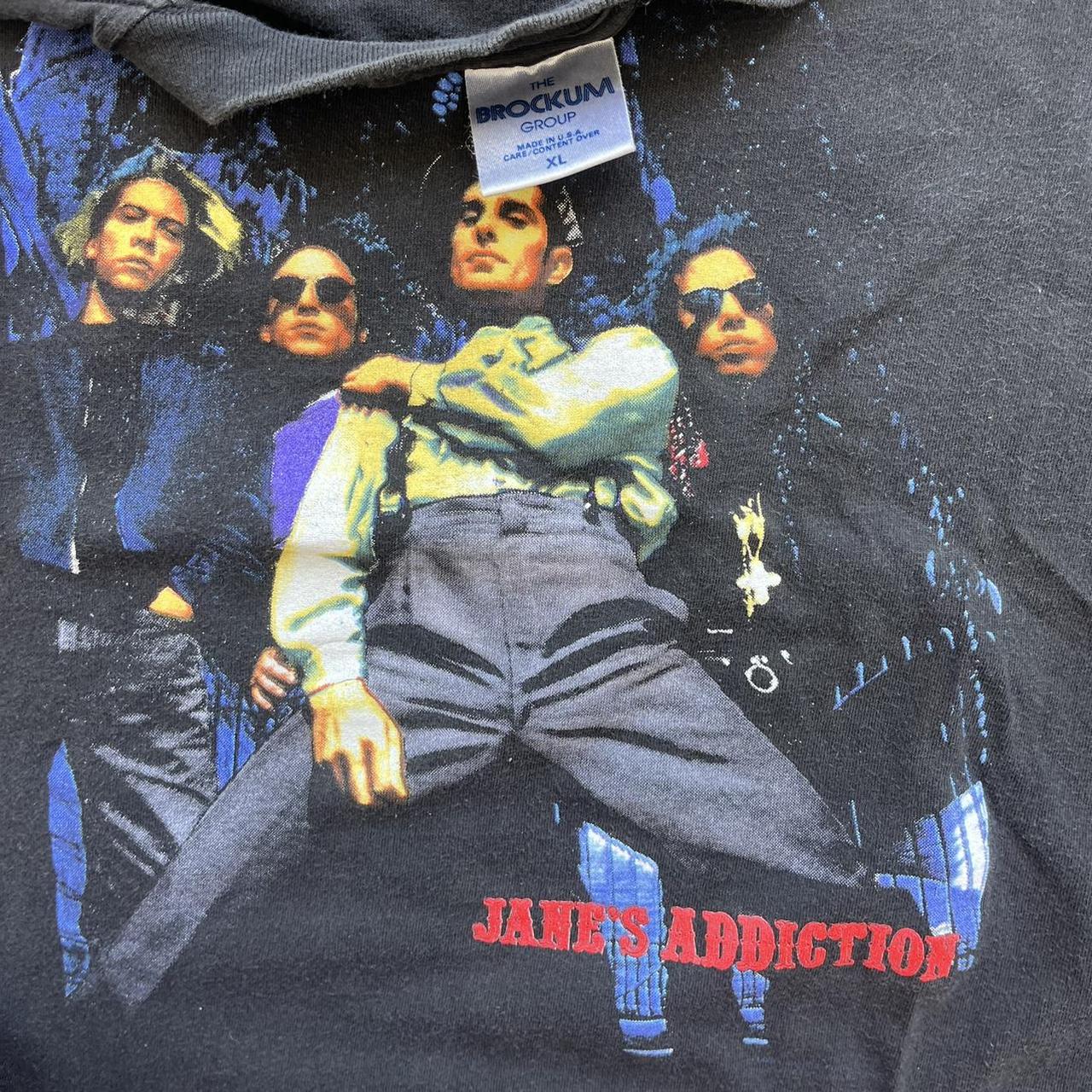Insane 90/91 James Addiction Band Tee Tour Grail... - Depop
