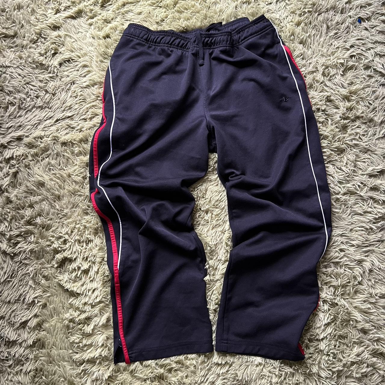 Wide Leg Trackpants - Depop