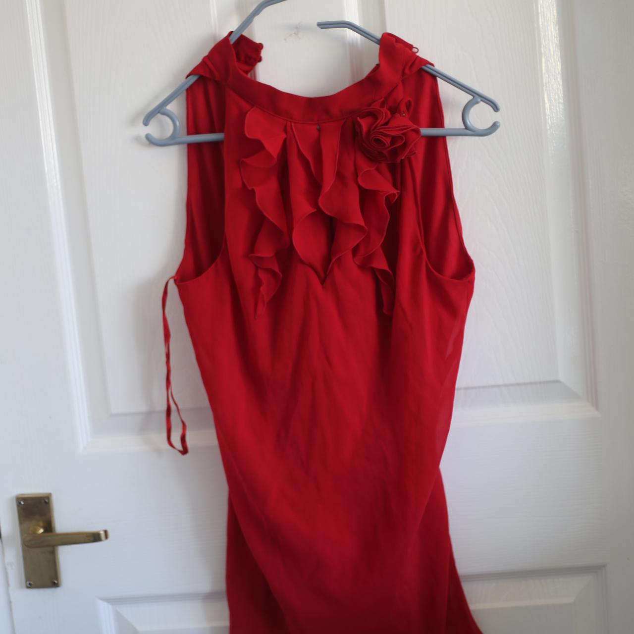 BHS top ruffle details Wedding guest... - Depop