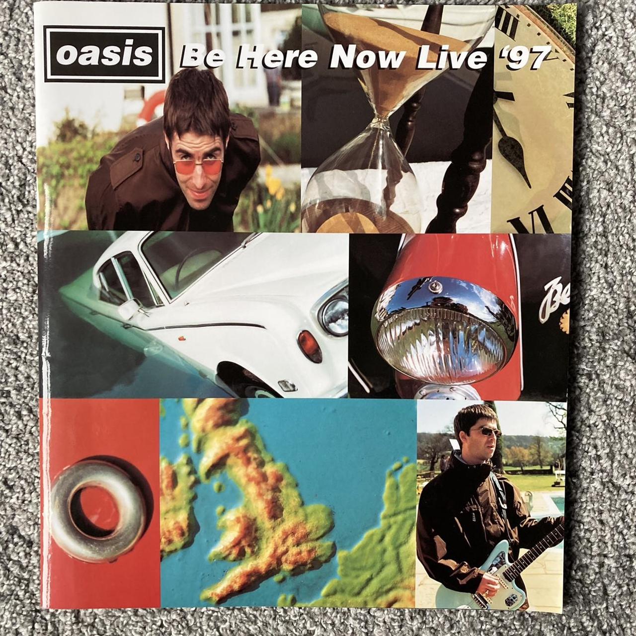 Oasis Be Here Now Live 1997 tour programme. Item is... - Depop