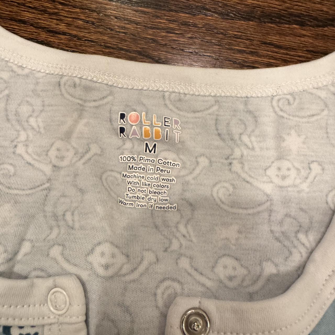 hanukkah roller rabbit monkey pajamas -never worn... | Depop