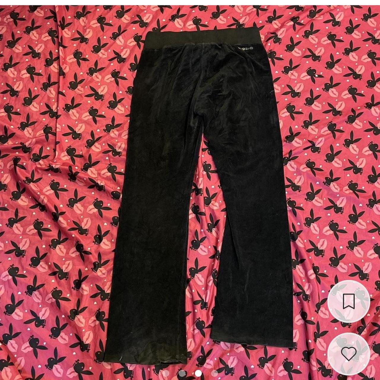 Bebe Women's Black and Gold Joggers-tracksuits | Depop