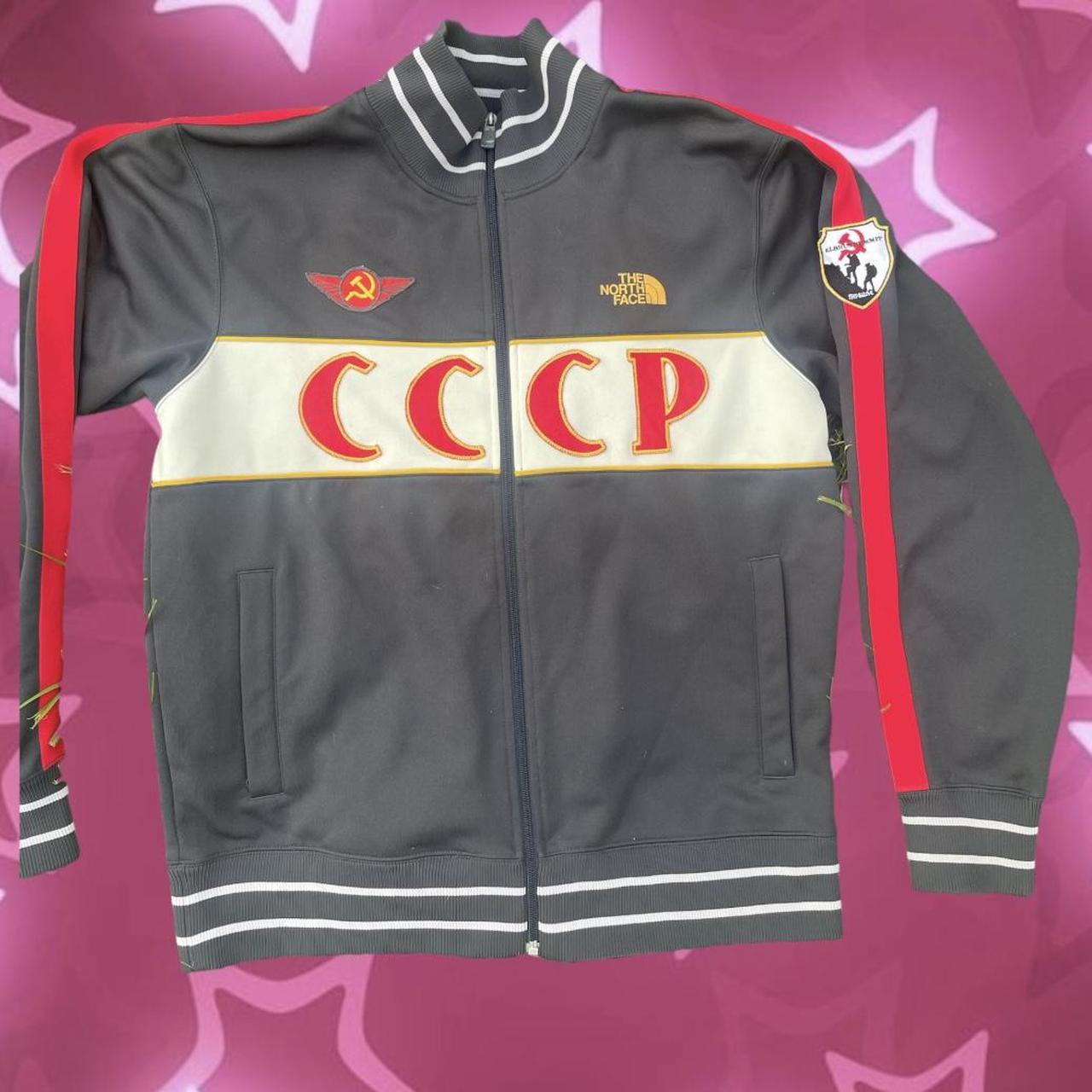 RARE The North Face CCCP/CCCP/ Russian jacket... - Depop