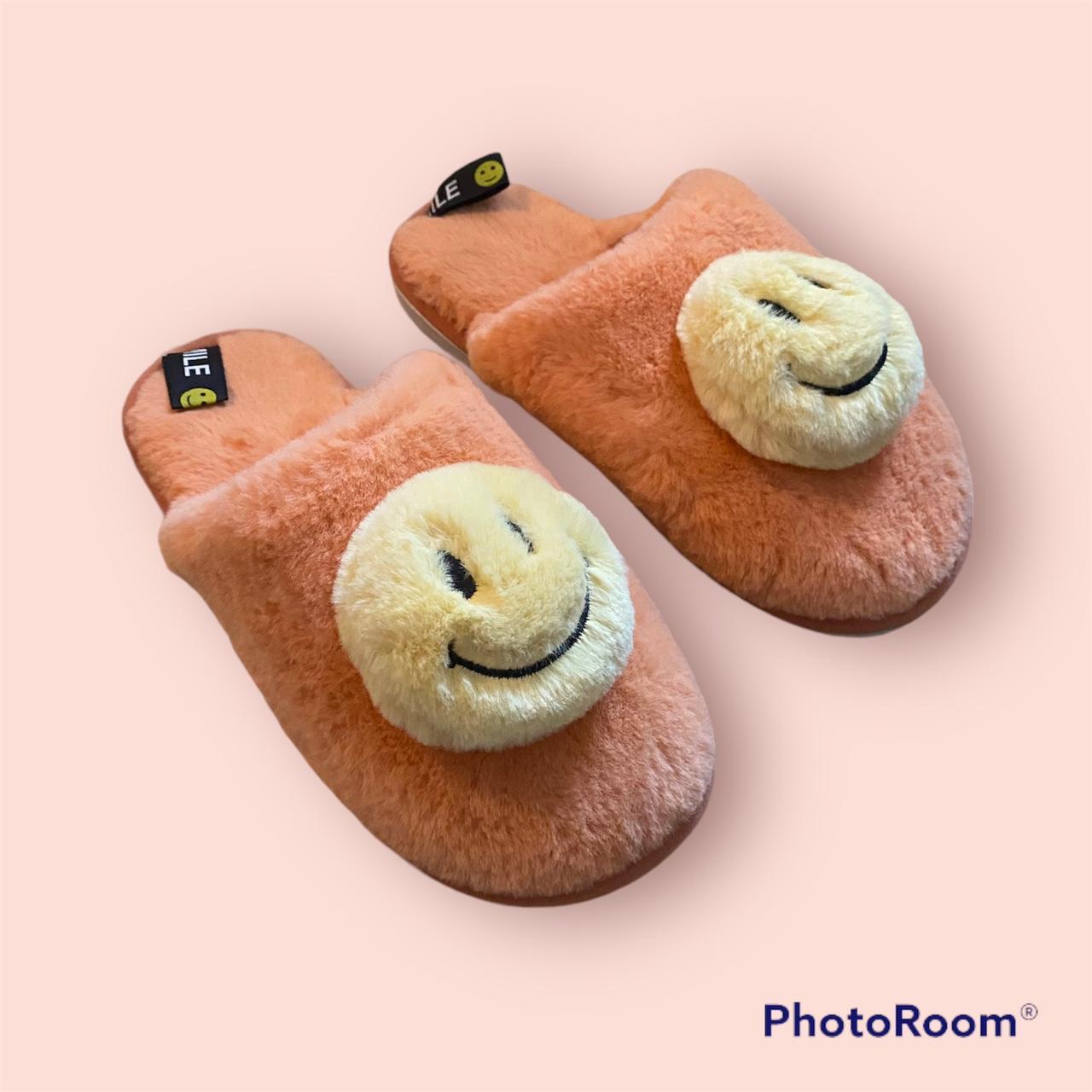 Women's Orange and Yellow Slippers | Depop