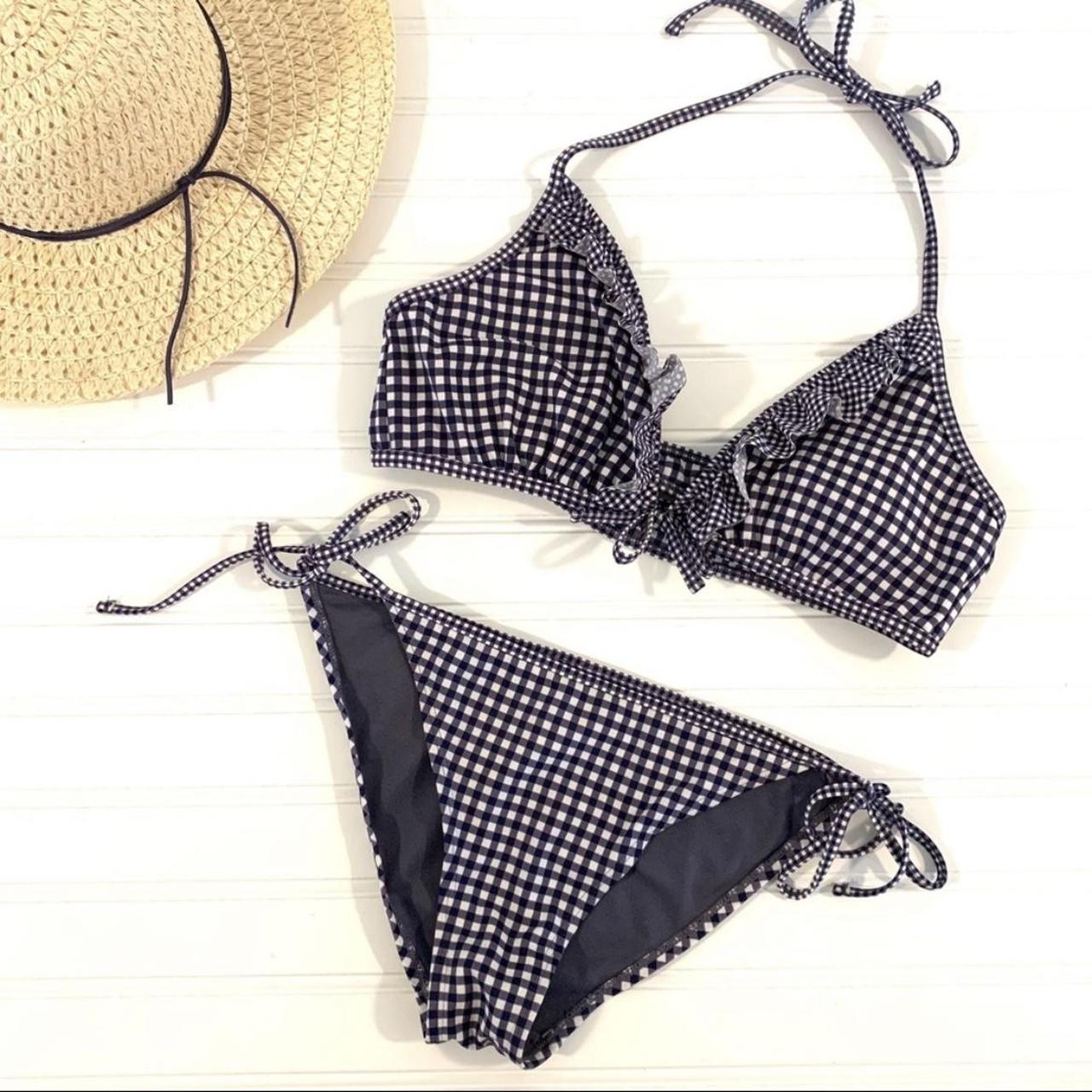 GAP Body Gingham Bikini Small Medium Super cute... - Depop