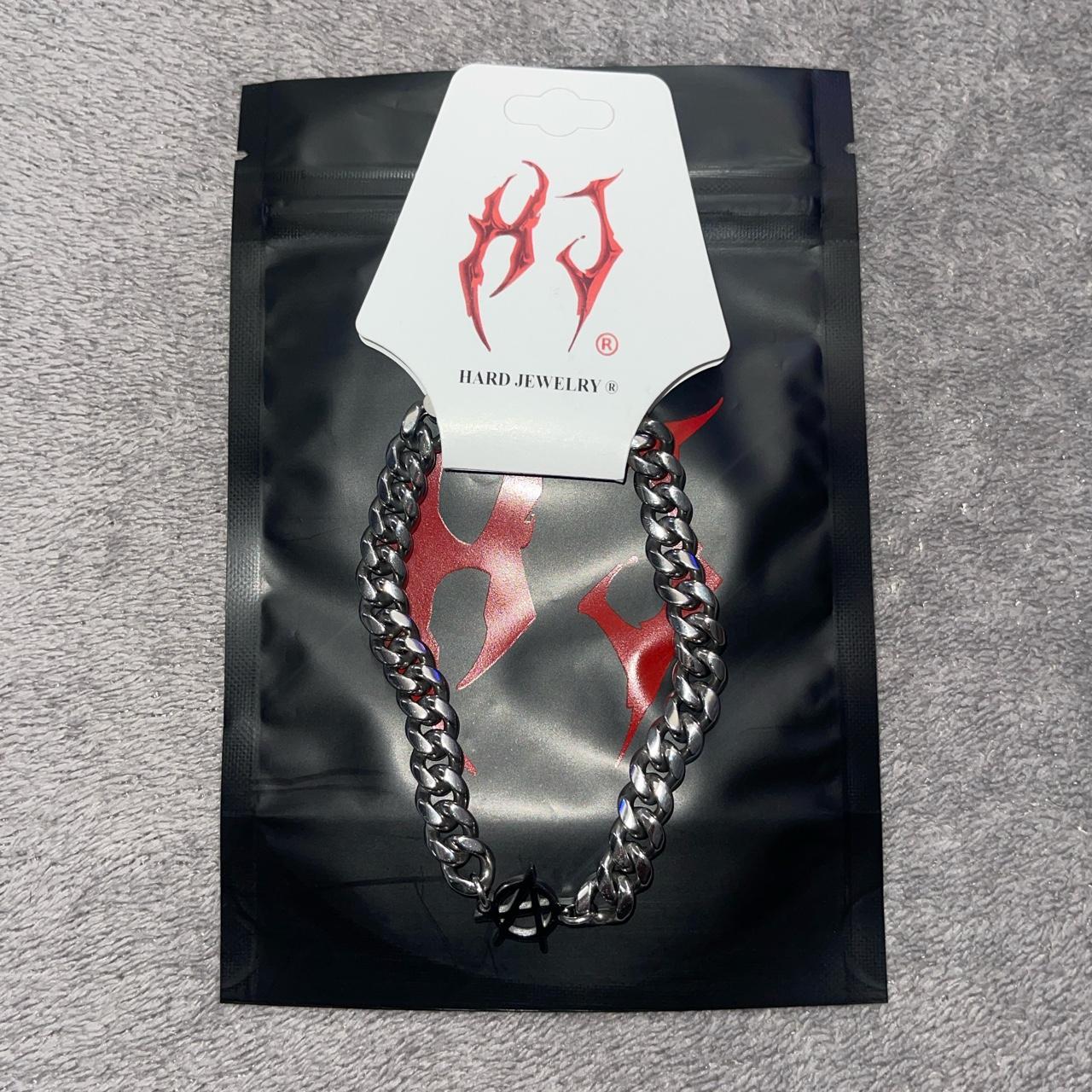 Hard Jewelry Anarchy Cuban Bracelet Purchased In... - Depop