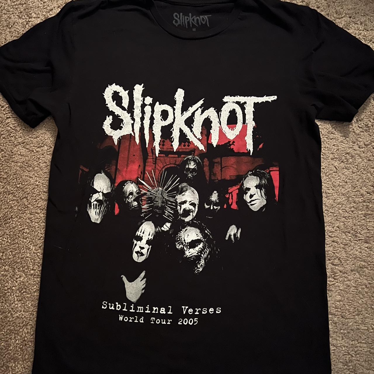 Slipknot world tour Shirt #slipknot #bandtee - Depop