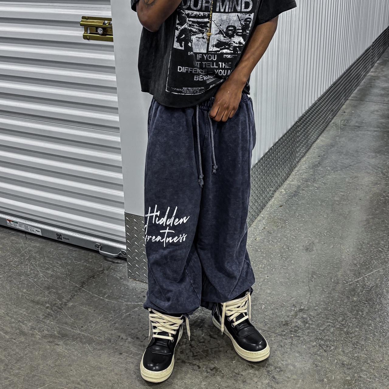 hidden greatness denim sweats worn 1x baggy fit | Depop