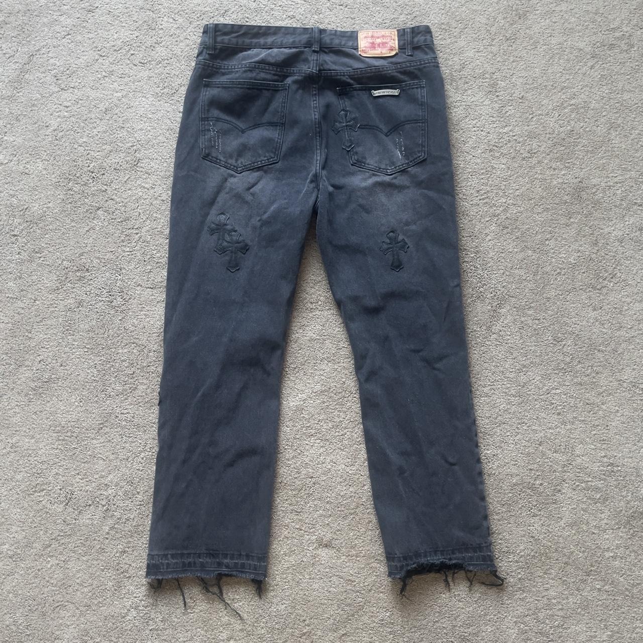 Chrome Hearts REP jeans - Depop