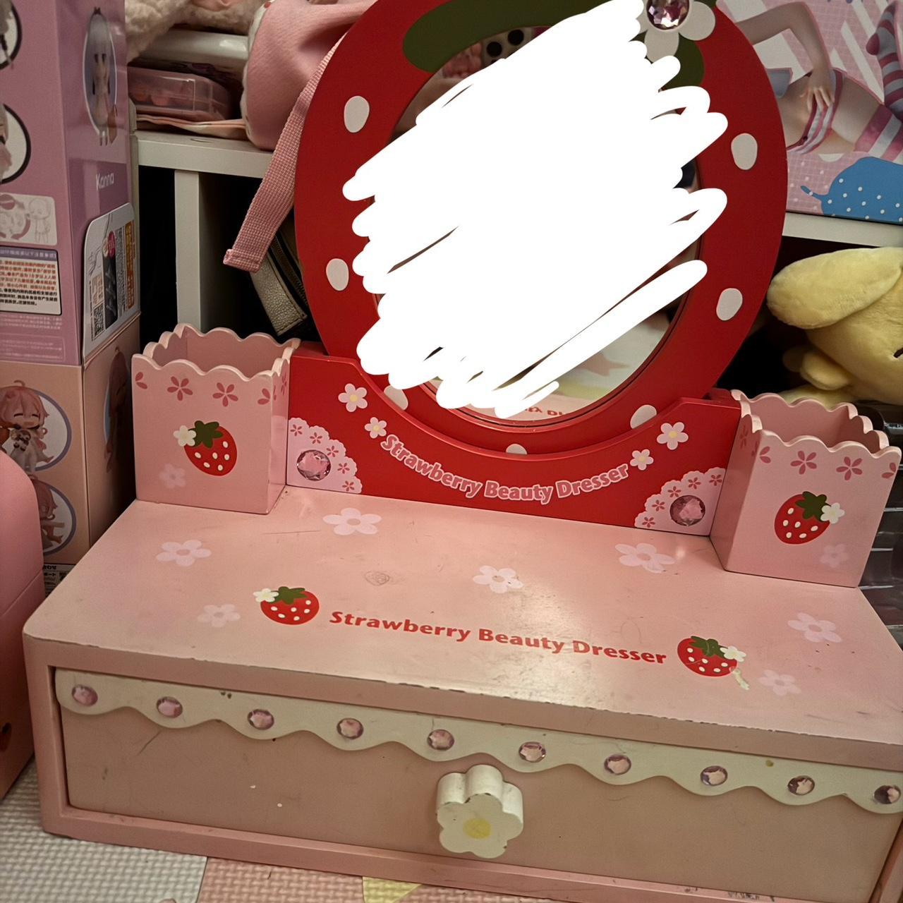 mother garden strawberry vanity! super cute but... - Depop