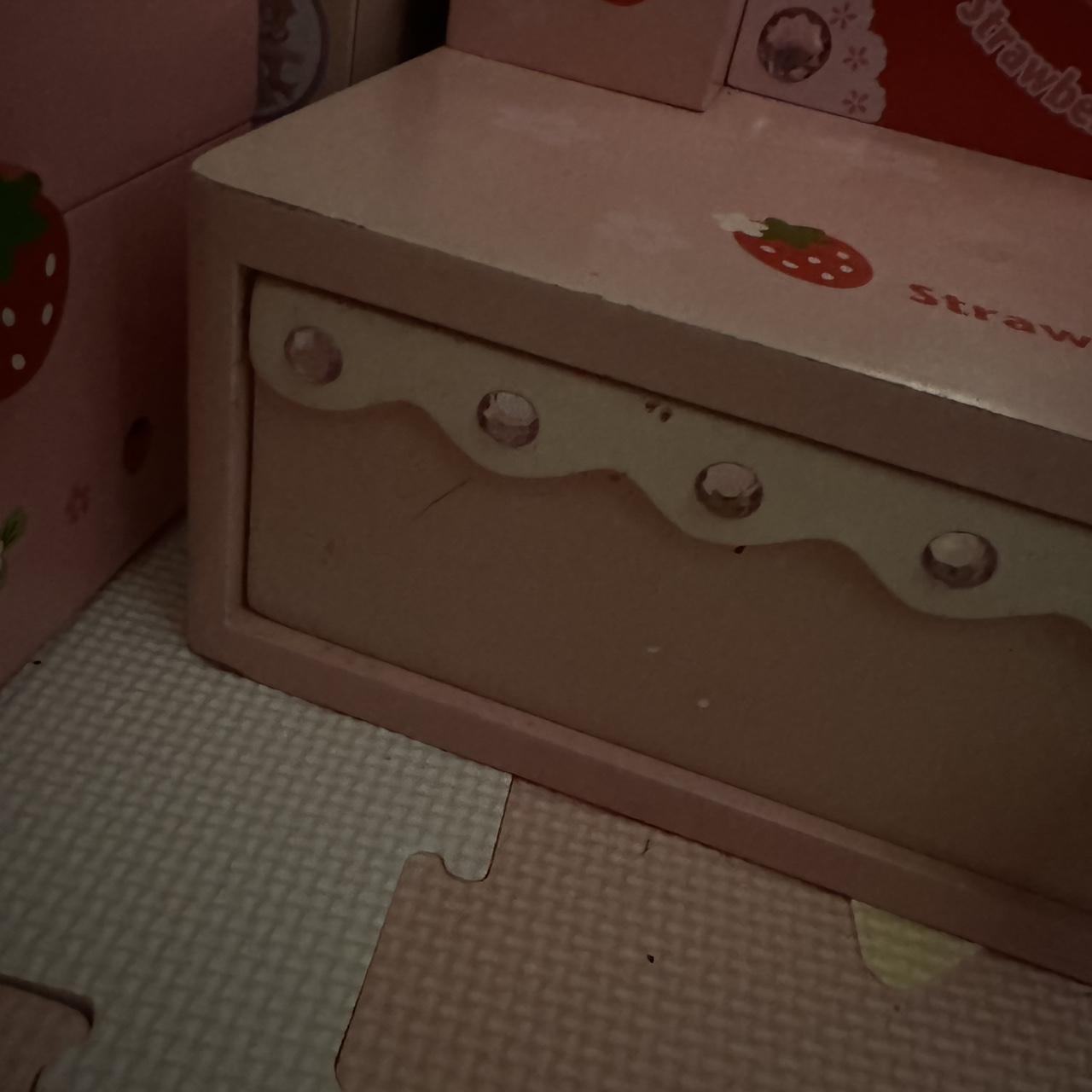 mother garden strawberry vanity! super cute but... - Depop