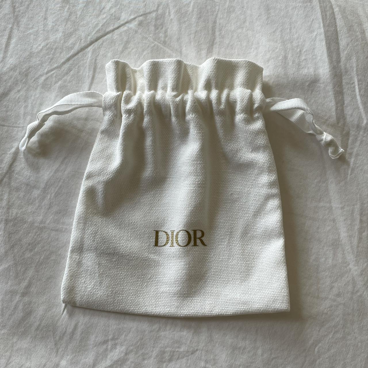 Dior drawstring dust bag, never used because I don’t... - Depop
