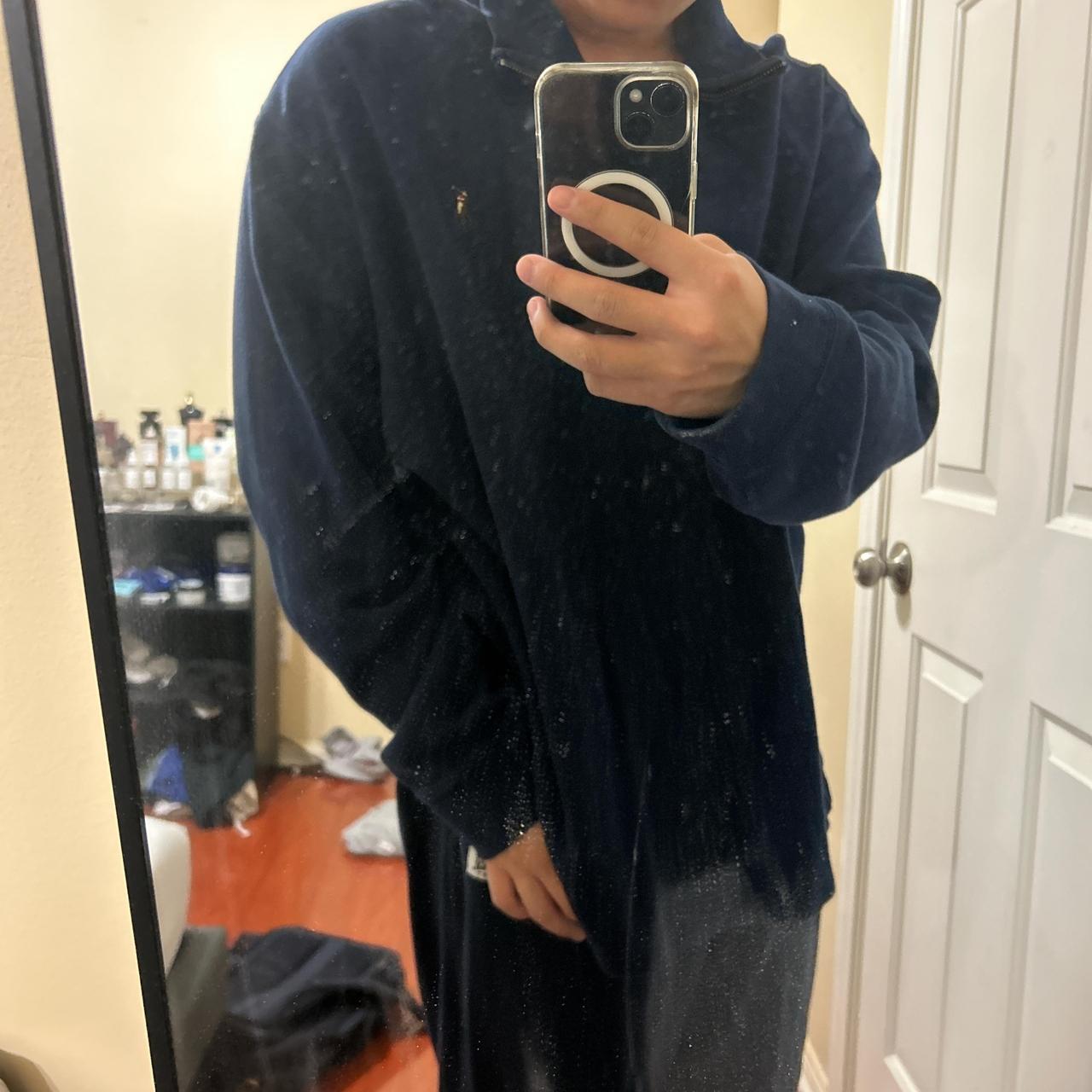 ralph lauren half zip up Fits a large - Depop
