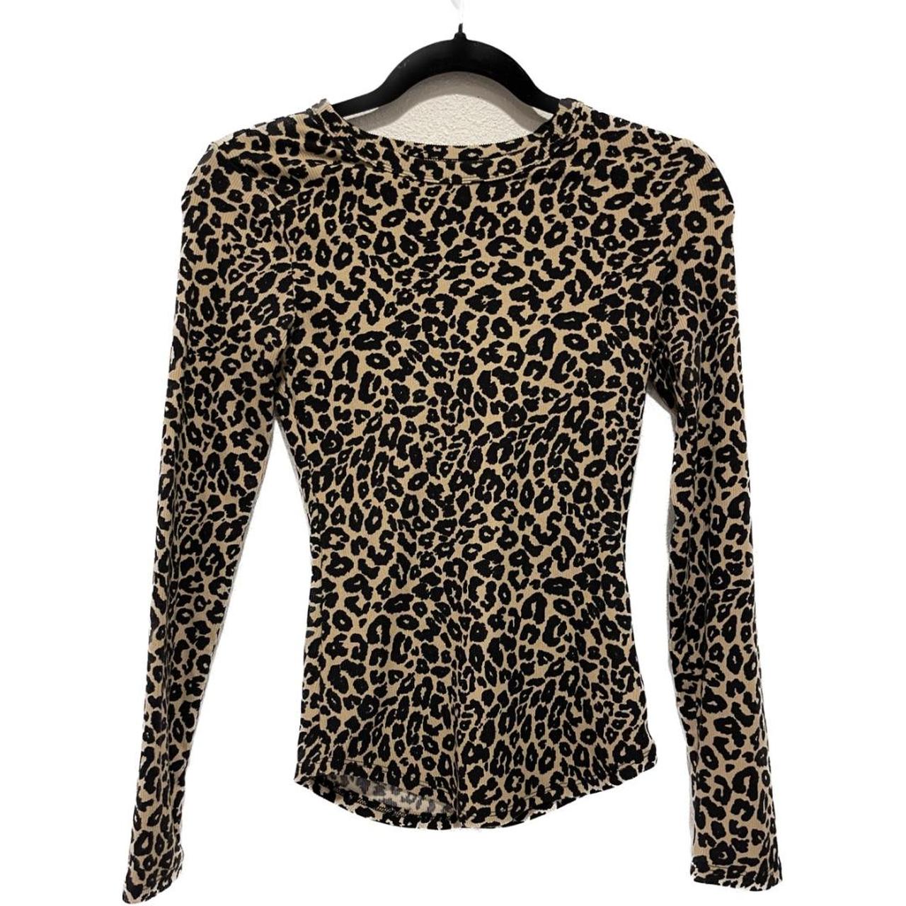 No Boundaries Long Sleeve Leopard Print Shirt This... - Depop No Boundaries Long Sleeve Leopard Print Shirt This... - Depop