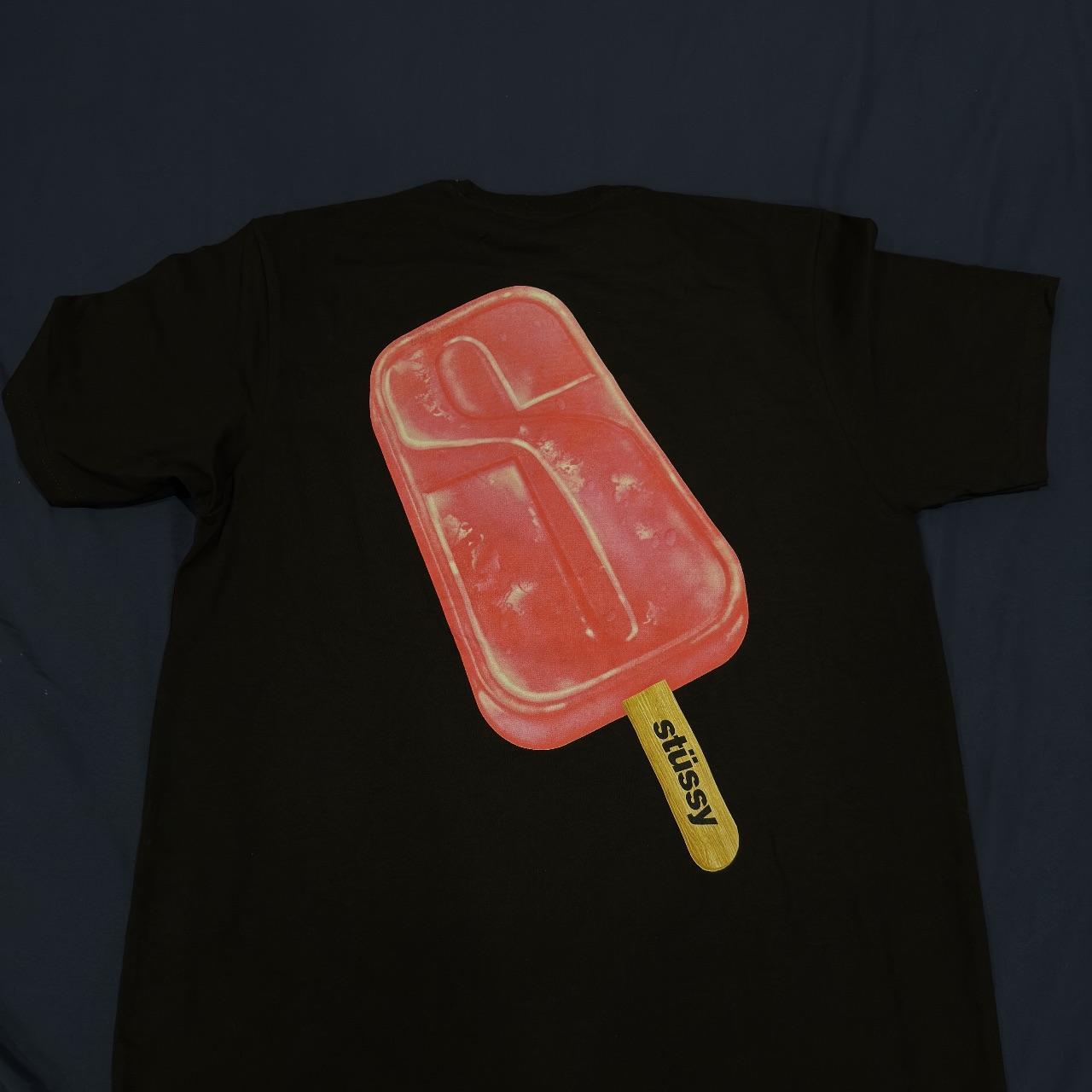 Stussy Pink Popsicle Tee (M) -size (M) -brand... | Depop