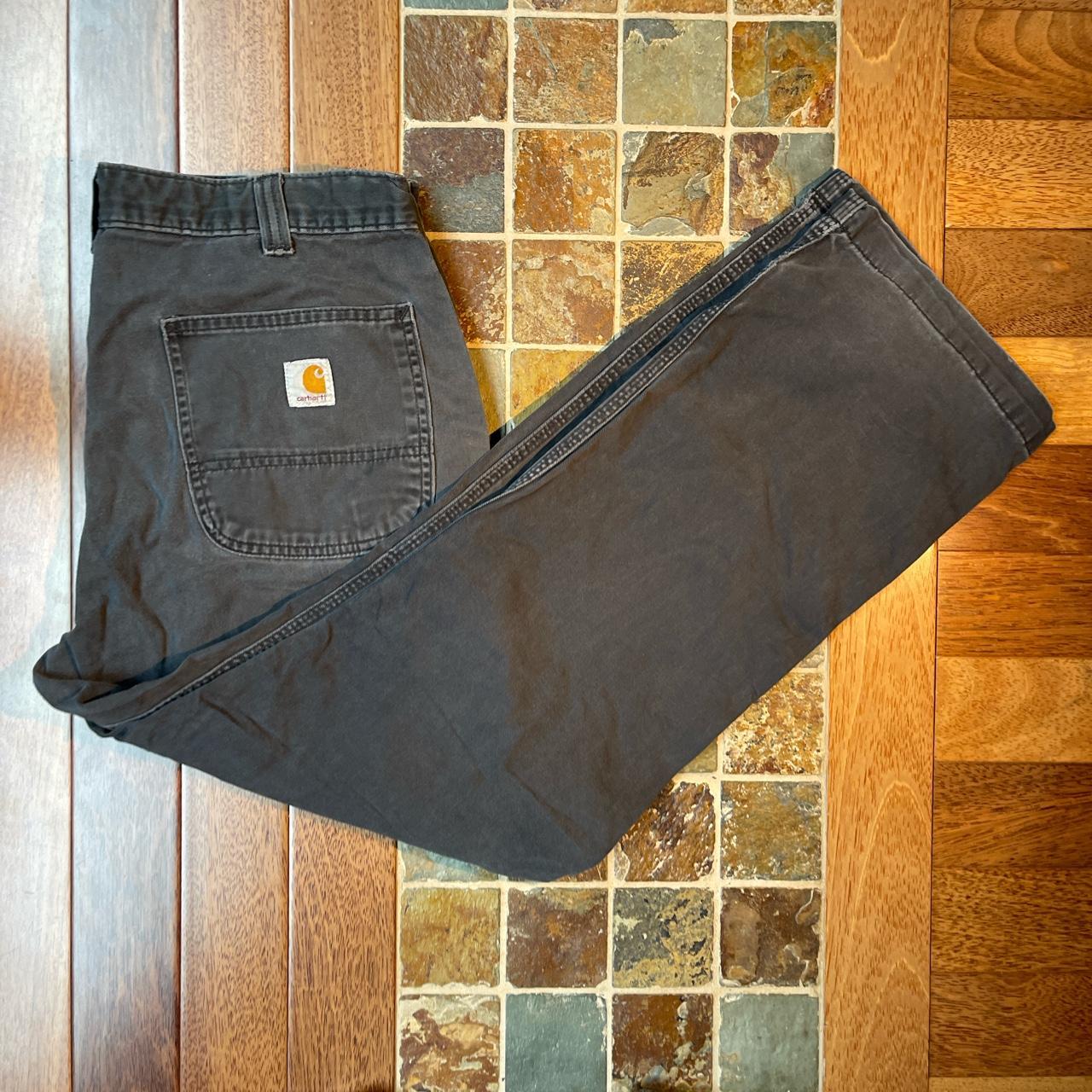Carhartt Men's Black Jeans | Depop