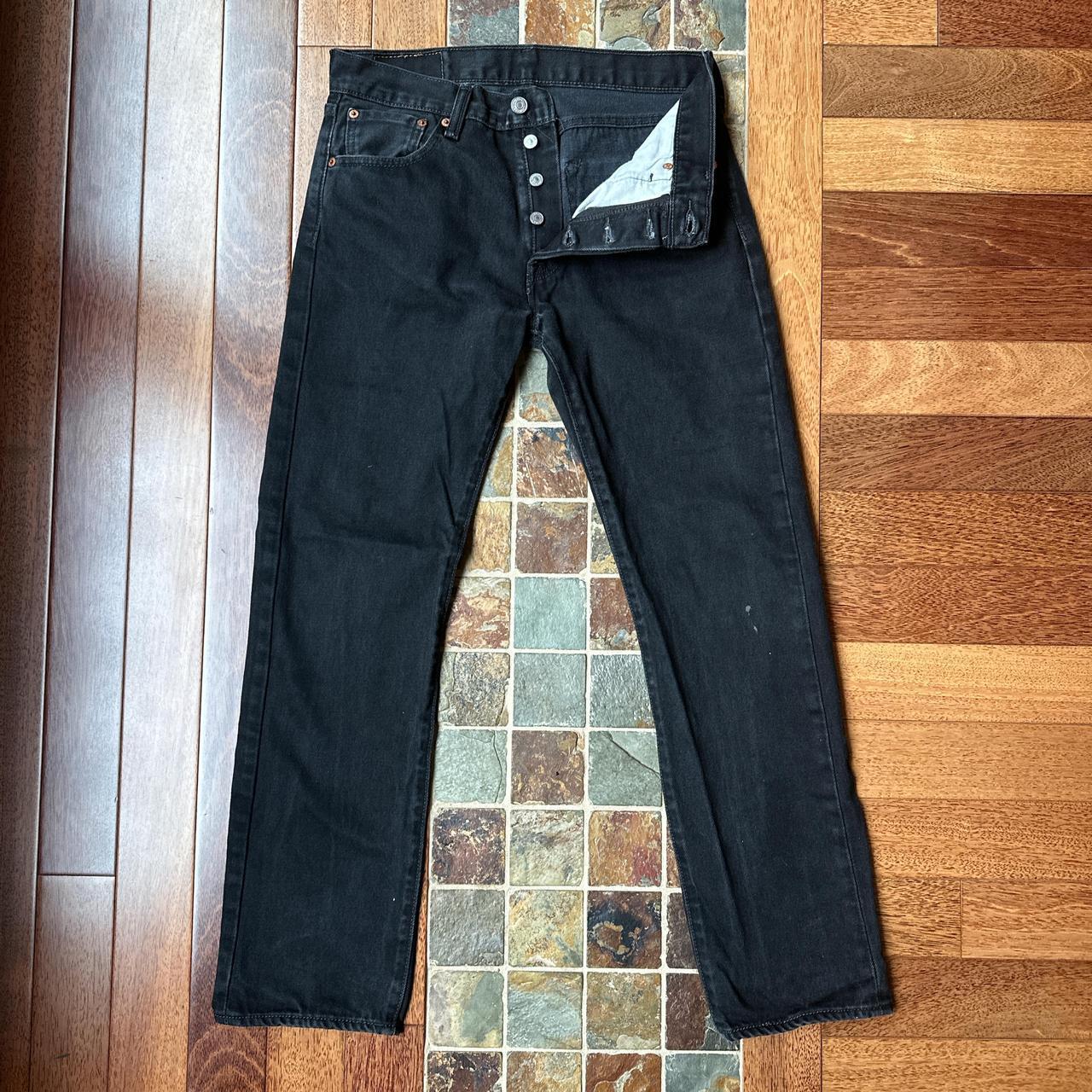 Levi’s 501 xx Jeans. Black. Classic Levi’s. Size 30... - Depop