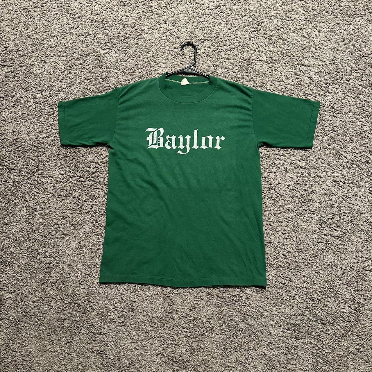 ‘90s baylor single stitch tee🍀🍀🍀 size XL fits like... - Depop