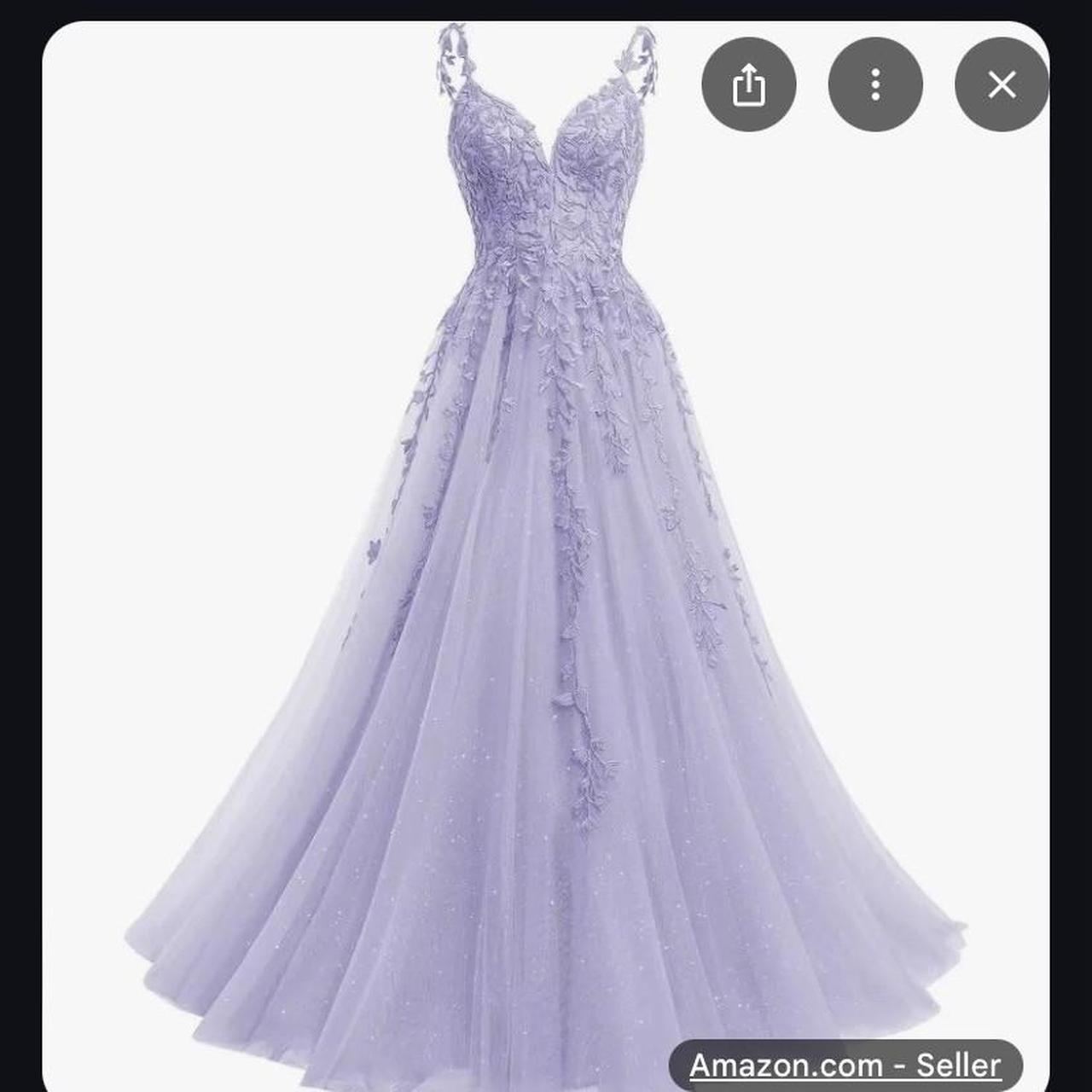 SHEIN Women's Dress - Purple/Blue - S – prom dresses … - Gem