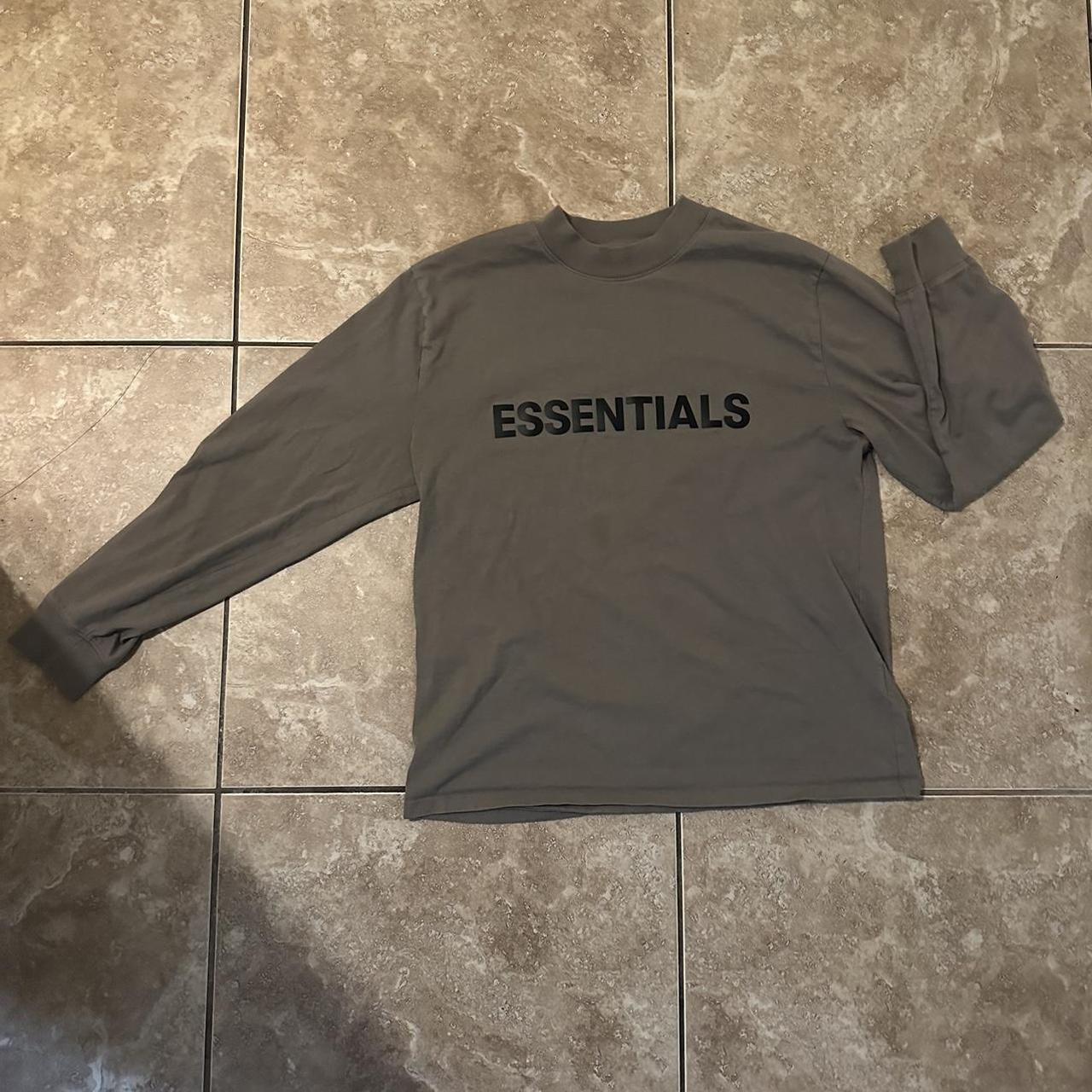 Essentials long sleeve shirt. - Depop