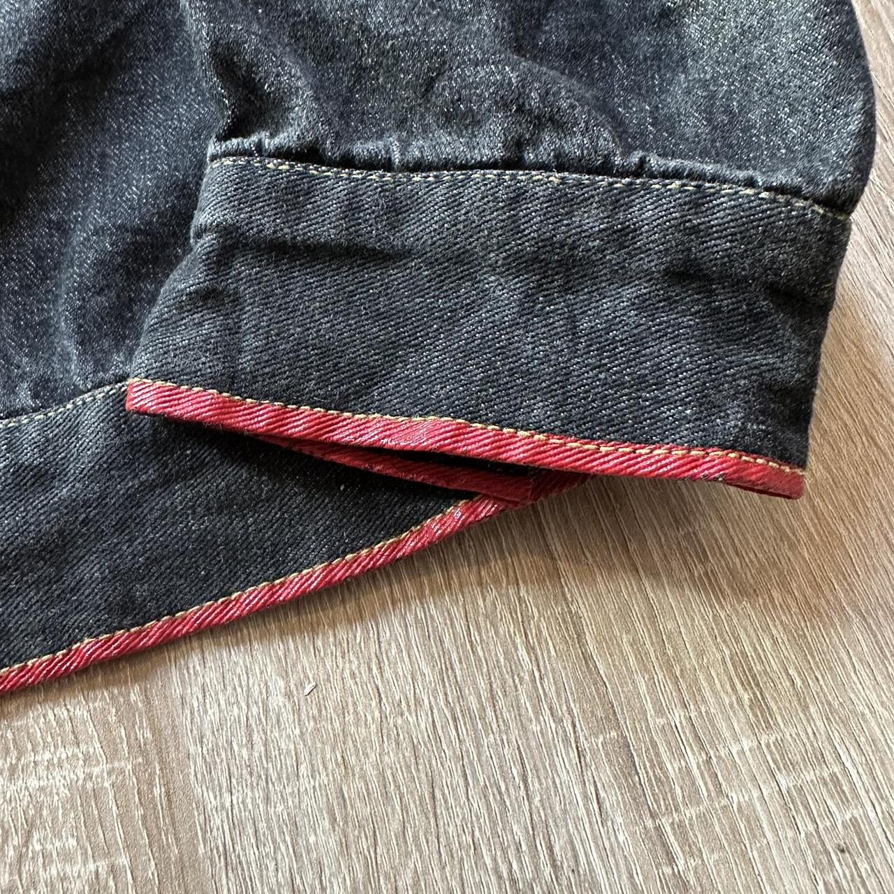 Evisu denim jacket Mighty Evisu selvedge denim... - Depop