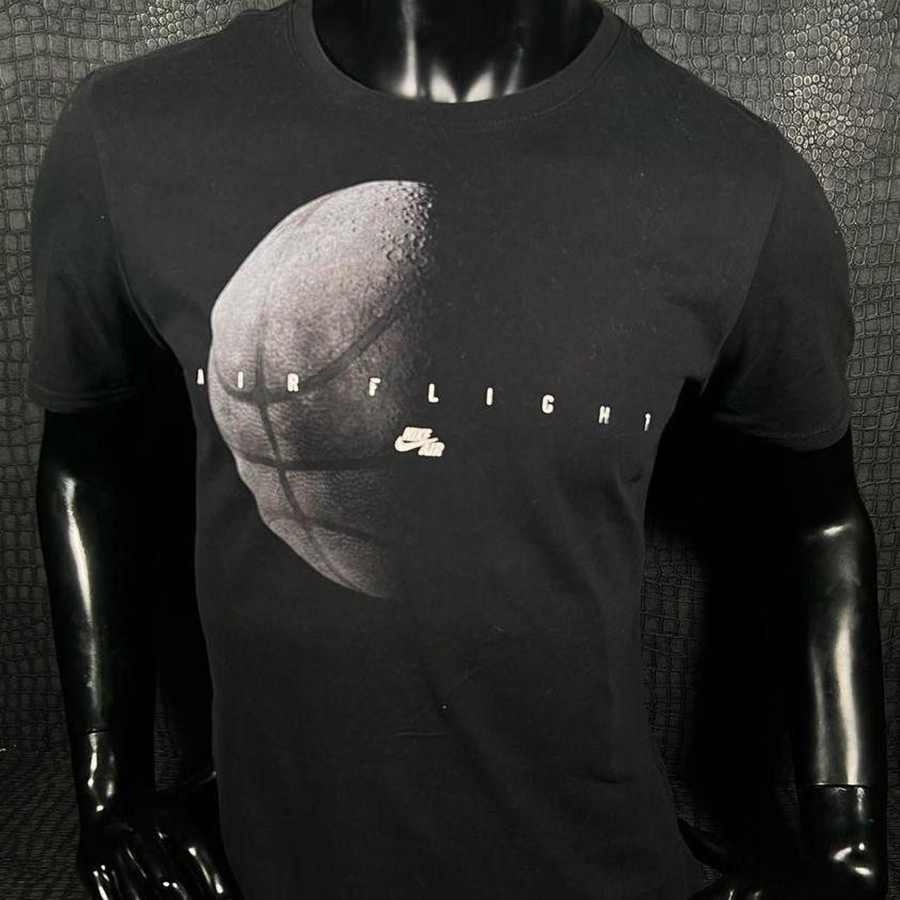 💎 Product - Black Jordan Moon T-Shirt 📏 Size -... - Depop