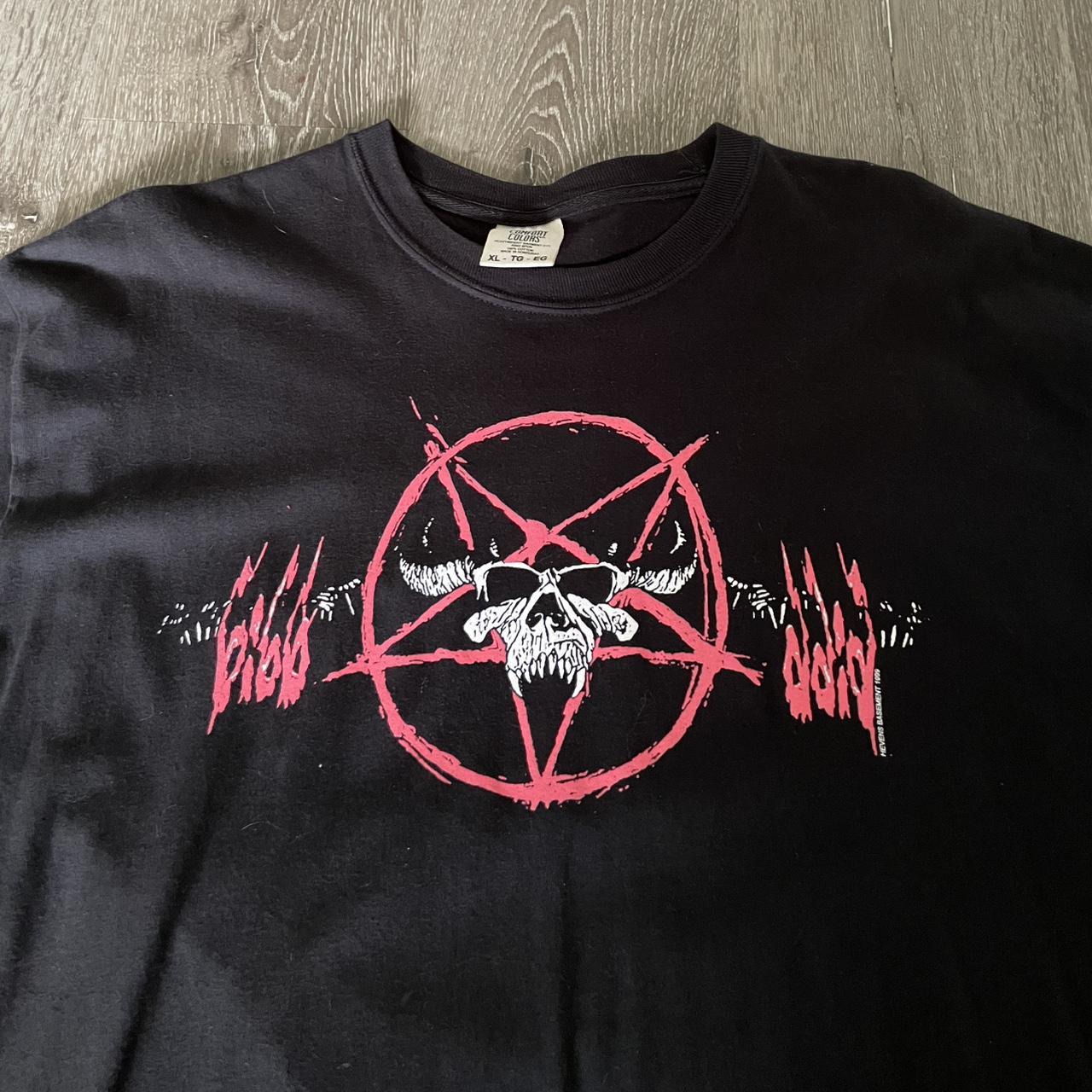 DANZIG 666 Satan’s child black tee on Comfort colors... | Depop