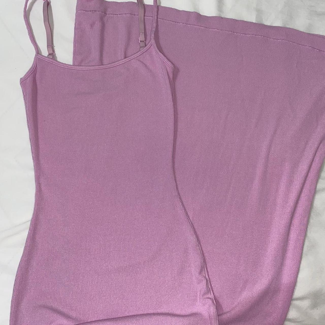 skims soft lounge long slip dress in limited edition... - Depop