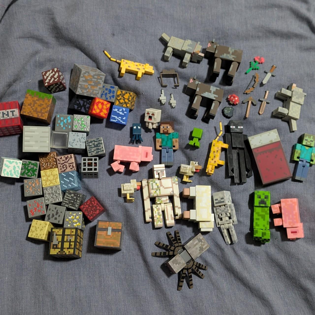 Minecraft toys: figures, blocks and accessories I... | Depop