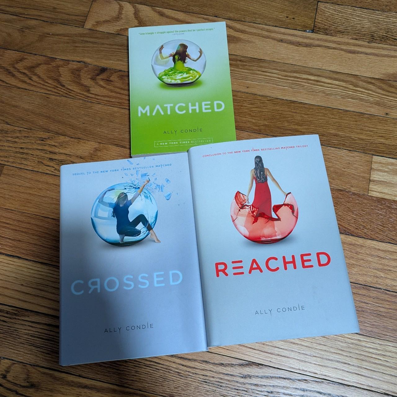 Ally Condie trilogy: Matched, Crossed, and Reached... | Depop