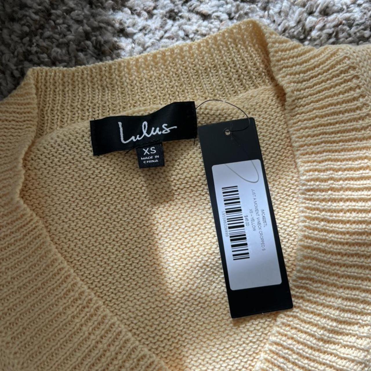 Lulus Women's Yellow Jumper | Depop